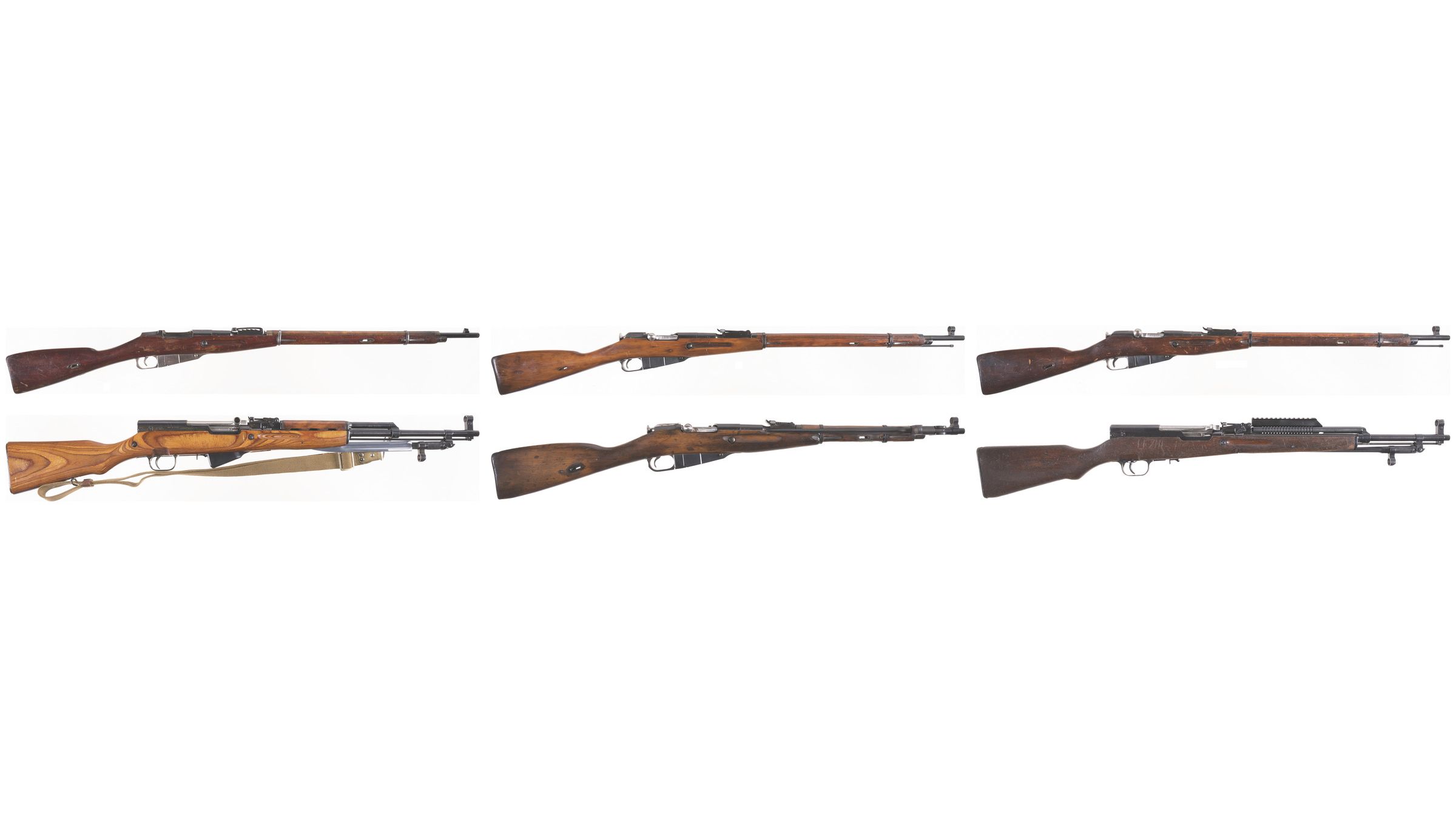 Six Military Long Guns | Rock Island Auction