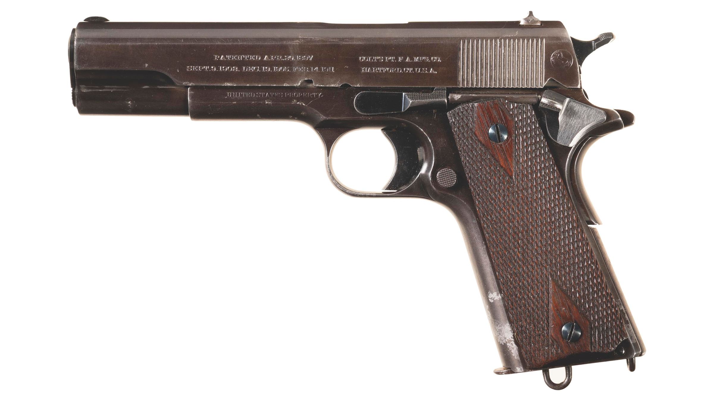 Early 1912 Production Colt Navy Model 1911 Semi-Automatic Pistol | Rock ...