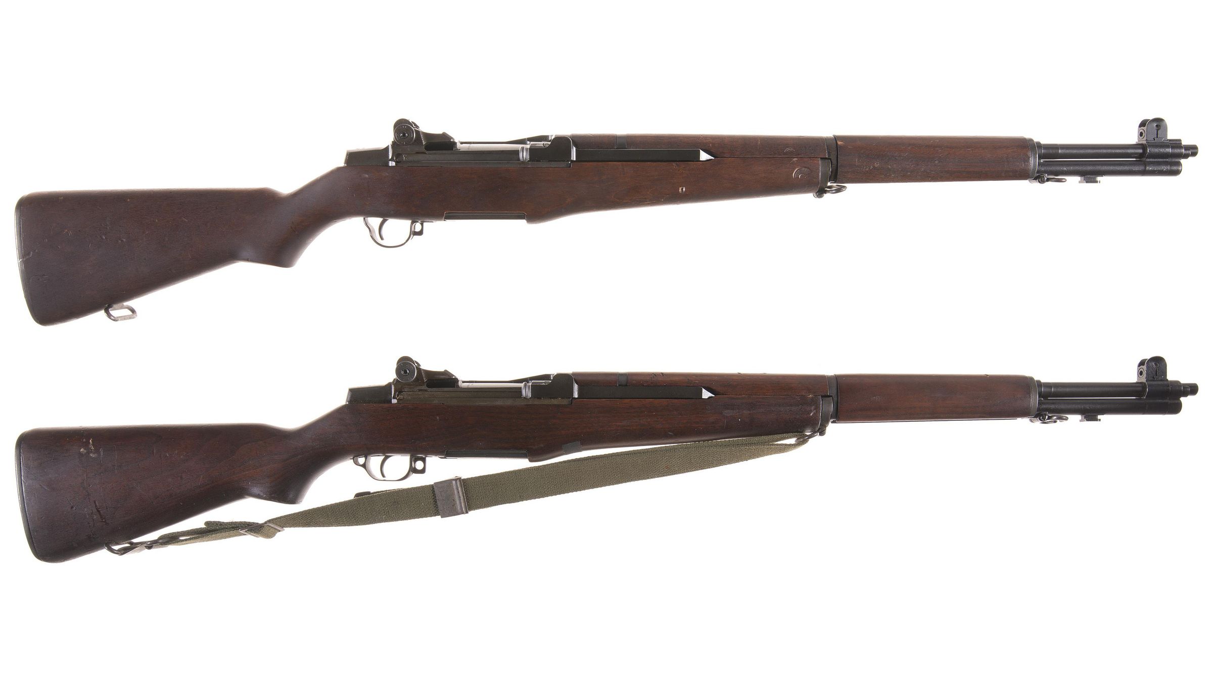 Two U.S. Military M1 Garand Semi-Automatic Rifles | Rock Island Auction