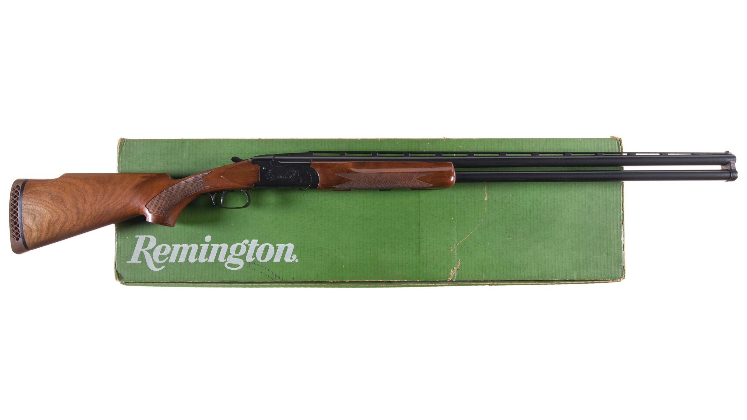 Engraved Remington Model 3200 Over-Under Shotgun with Box | Rock Island ...