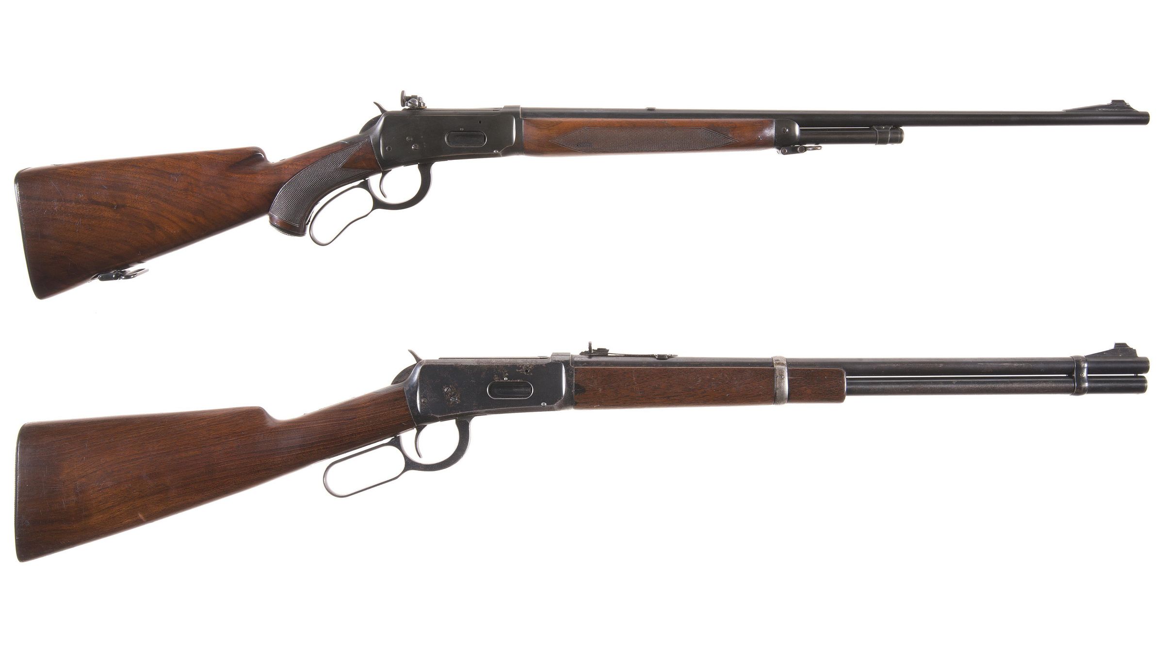 Two World War II Production Winchester Lever Action Long Guns | Rock ...