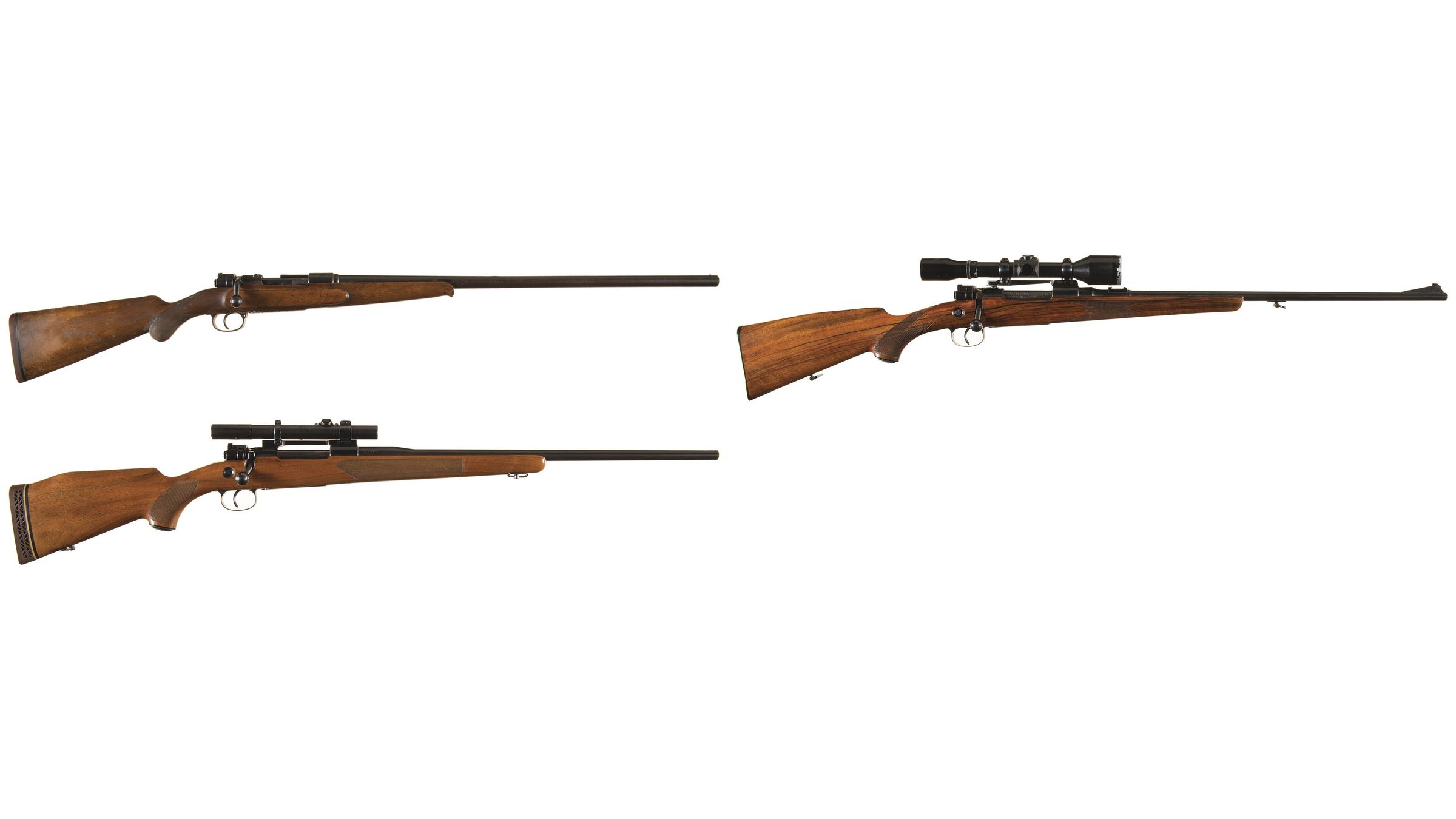Three Bolt Action Long Guns | Rock Island Auction
