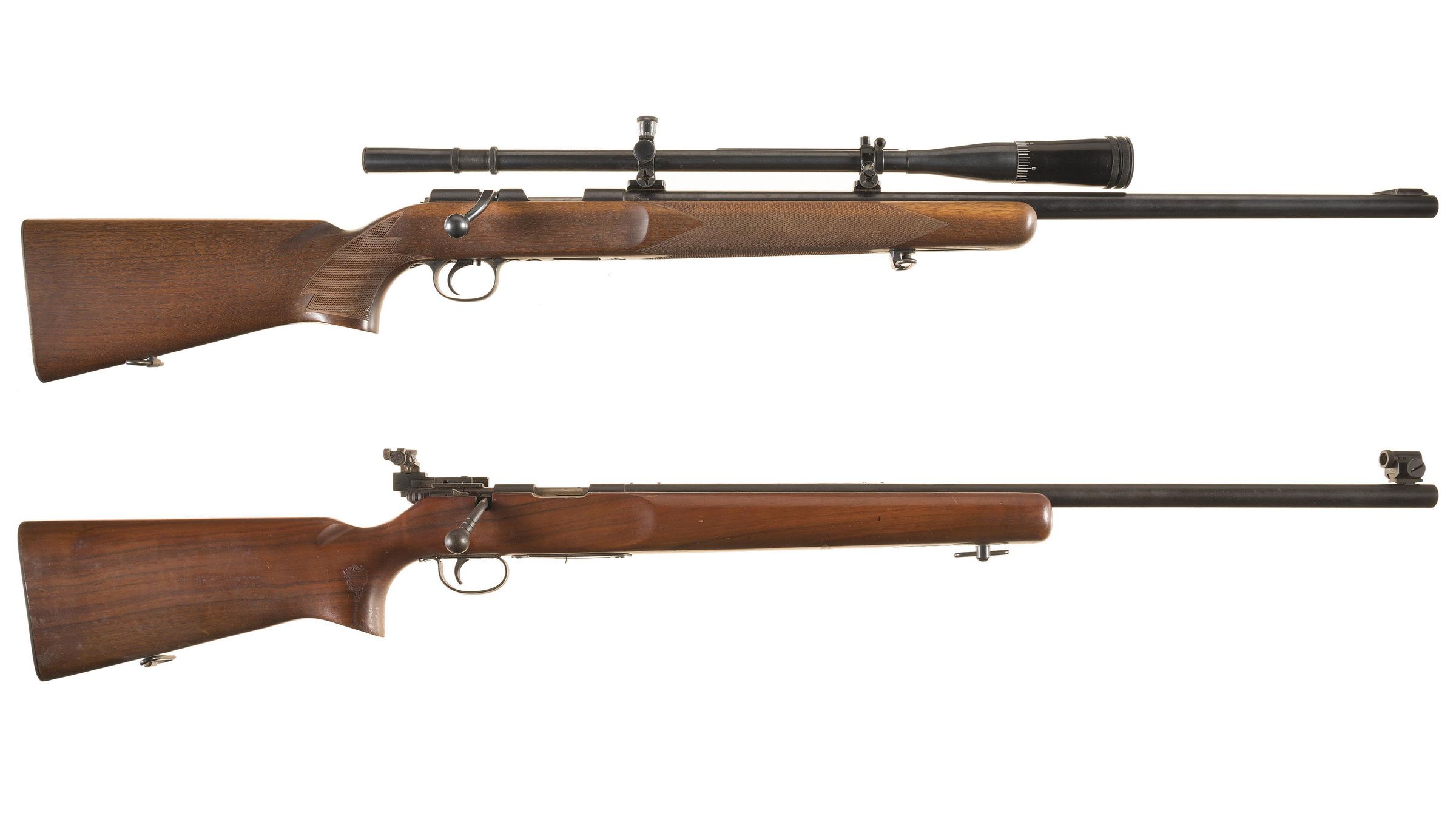 Two Remington Bolt Action Rimfire Rifles | Rock Island Auction