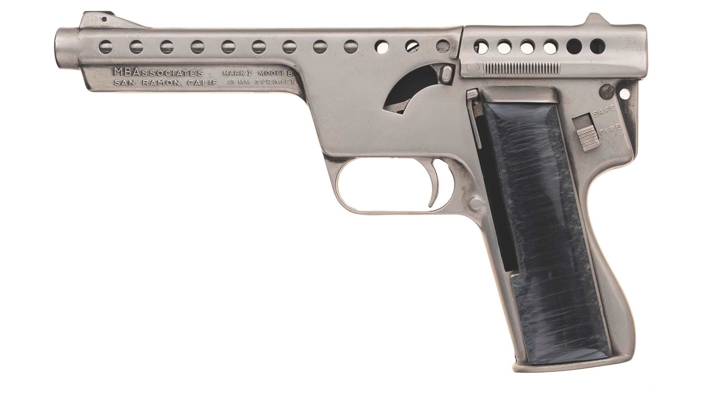 MBAssociates Mark I Model B Gyrojet Semi-Automatic Pistol | Rock Island ...