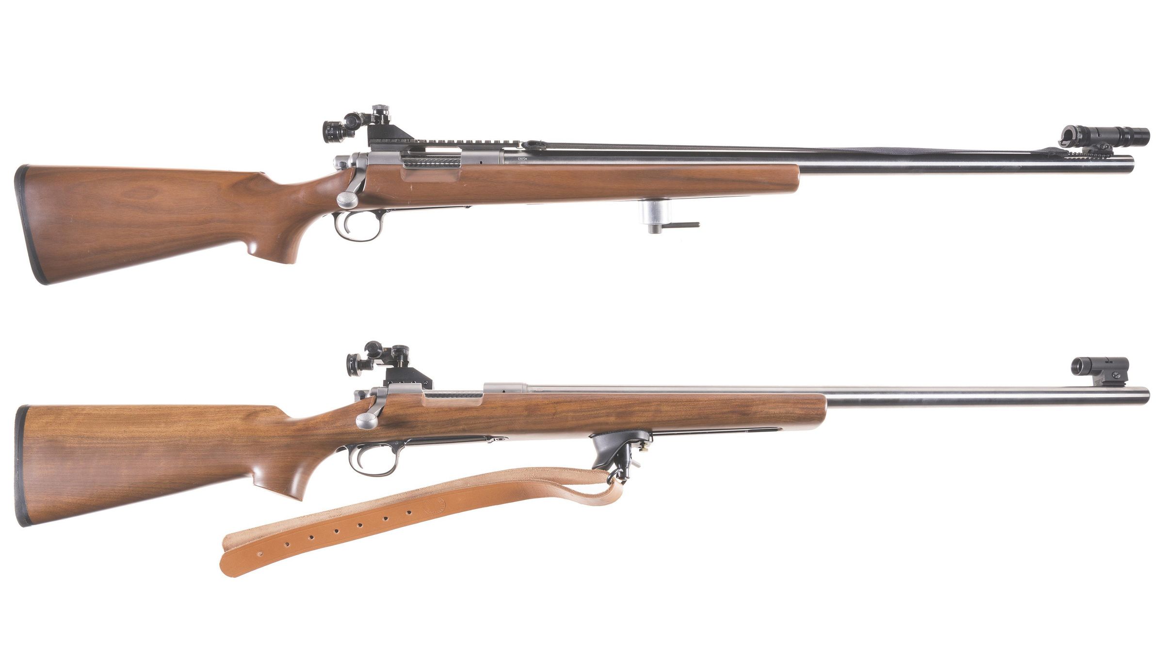 Two Remington Model 40-XB Bolt Action Rifles | Rock Island Auction