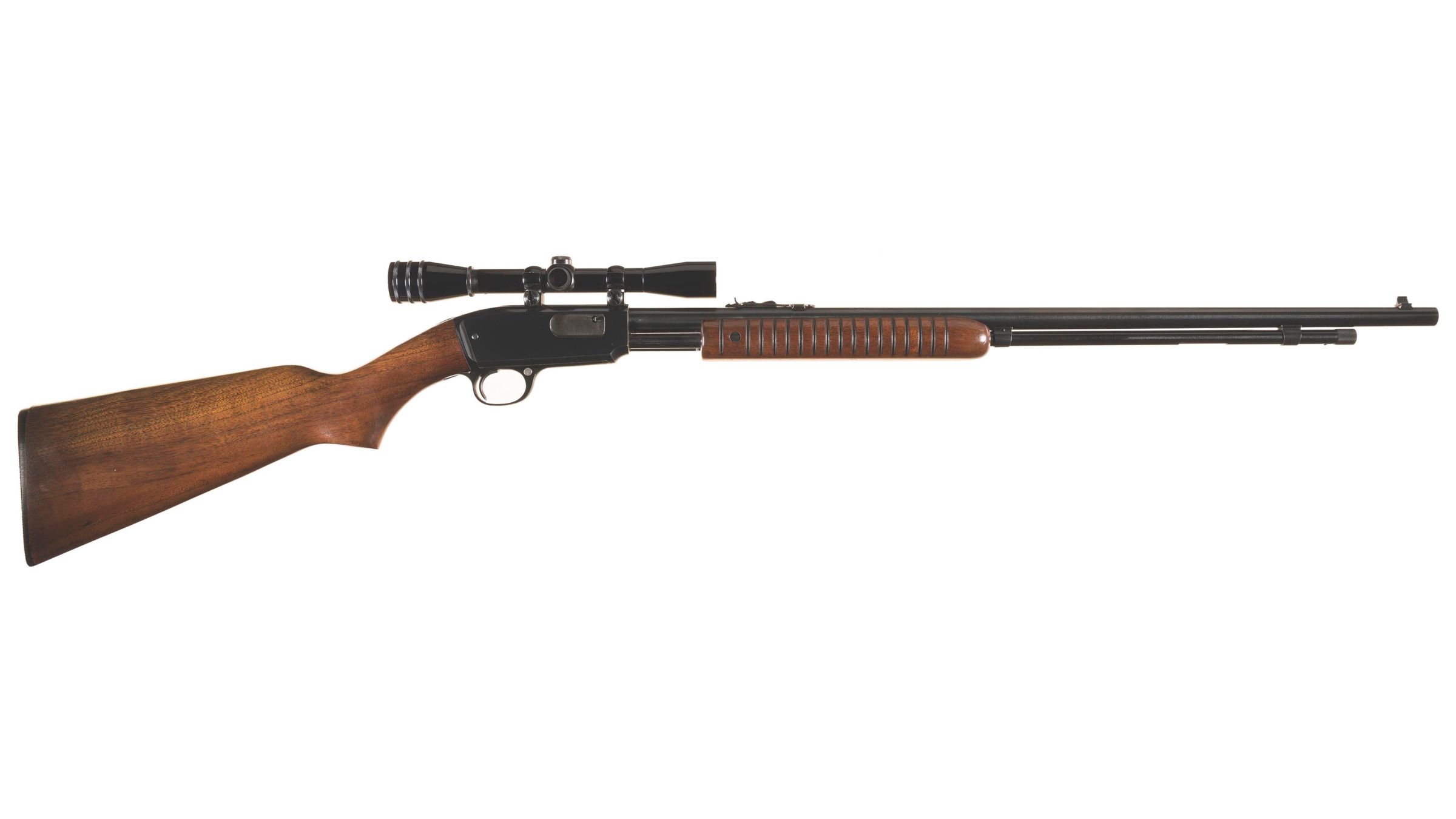 Winchester Model 61 Slide Action Rifle in .22 W.R.F. with Scope | Rock ...