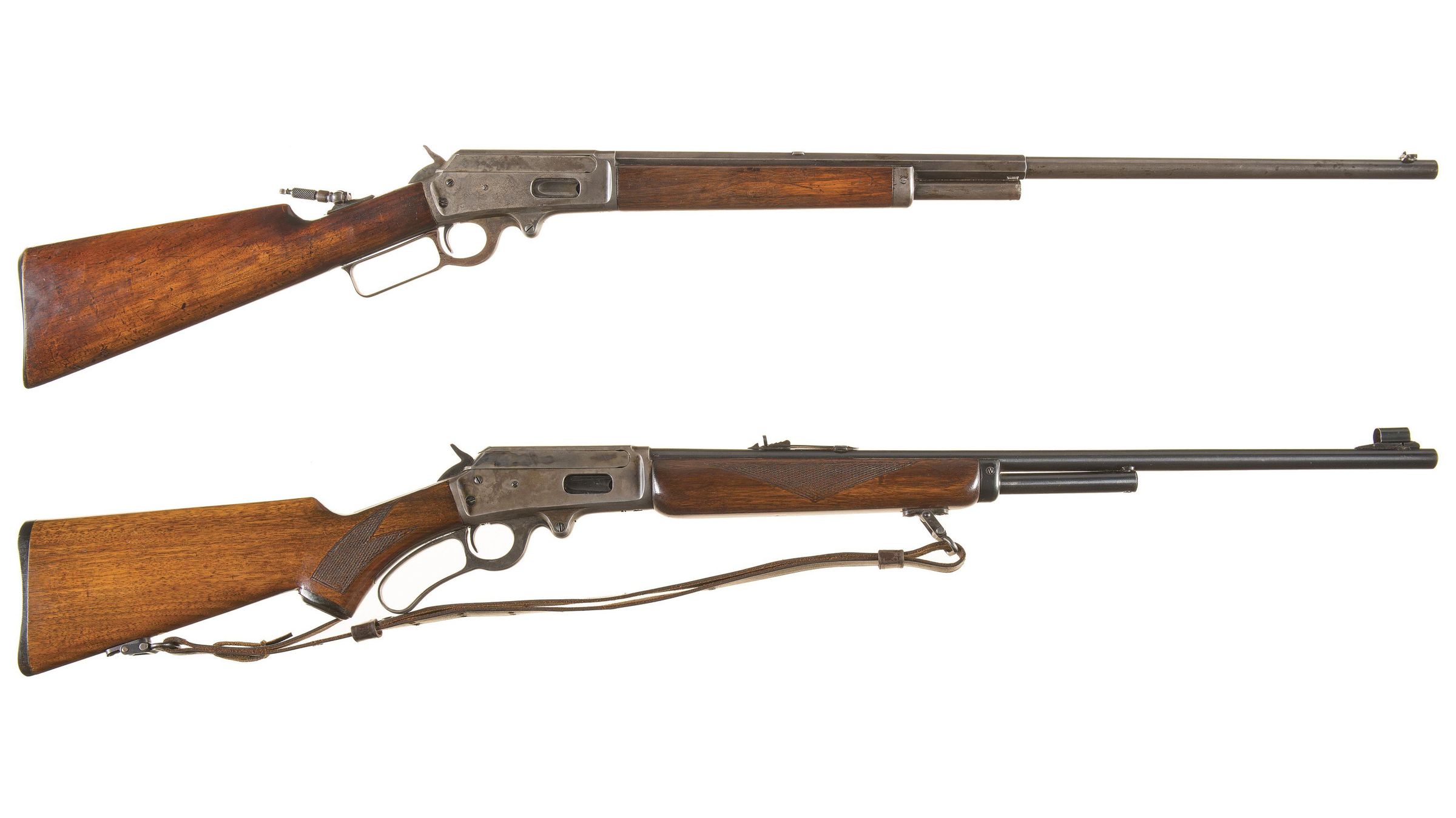 Collector's Lot of Two Marlin Lever Action Rifles | Rock Island Auction