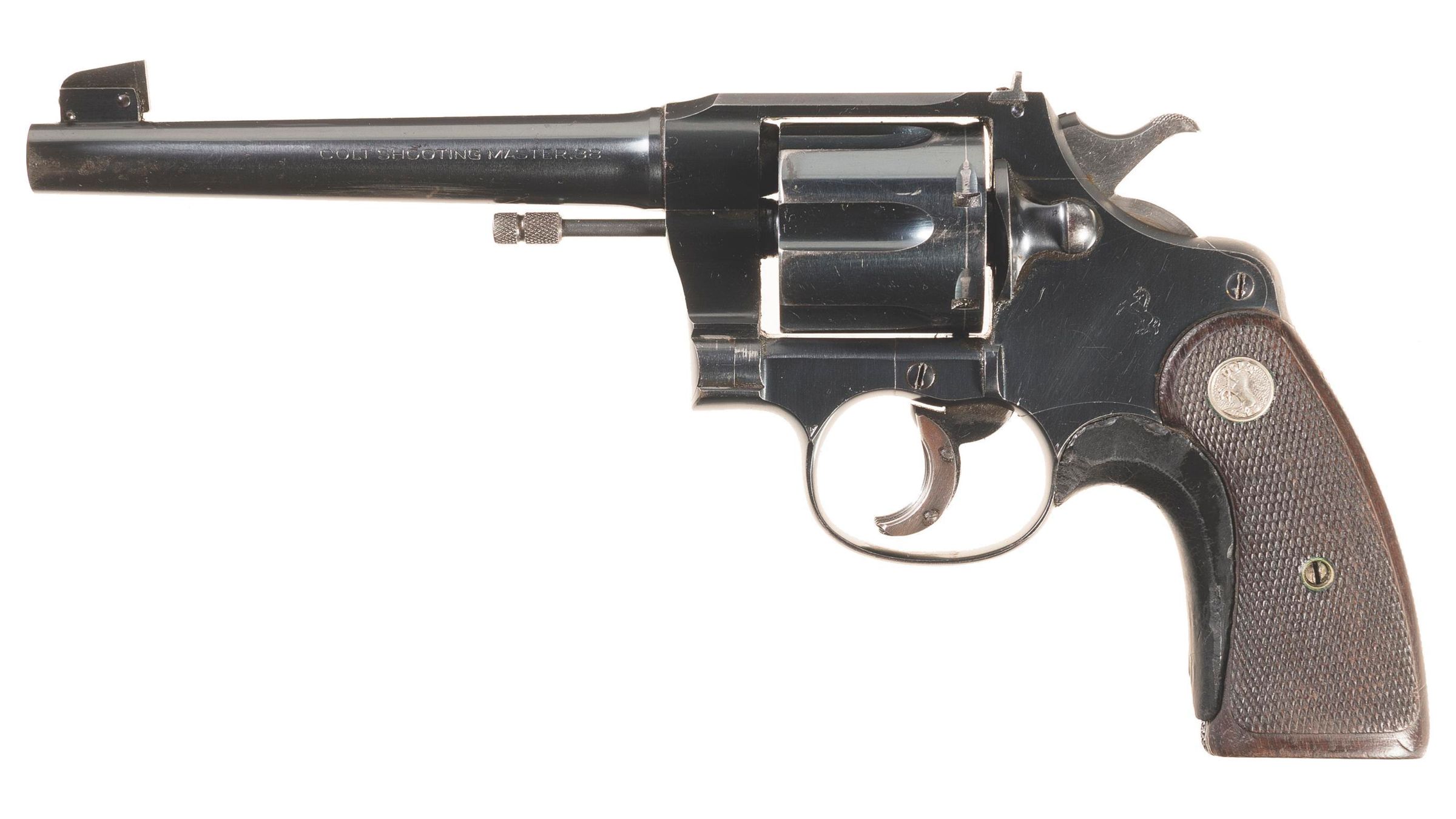 Pre-World War II Colt Shooting Master Double Action Revolver | Rock ...