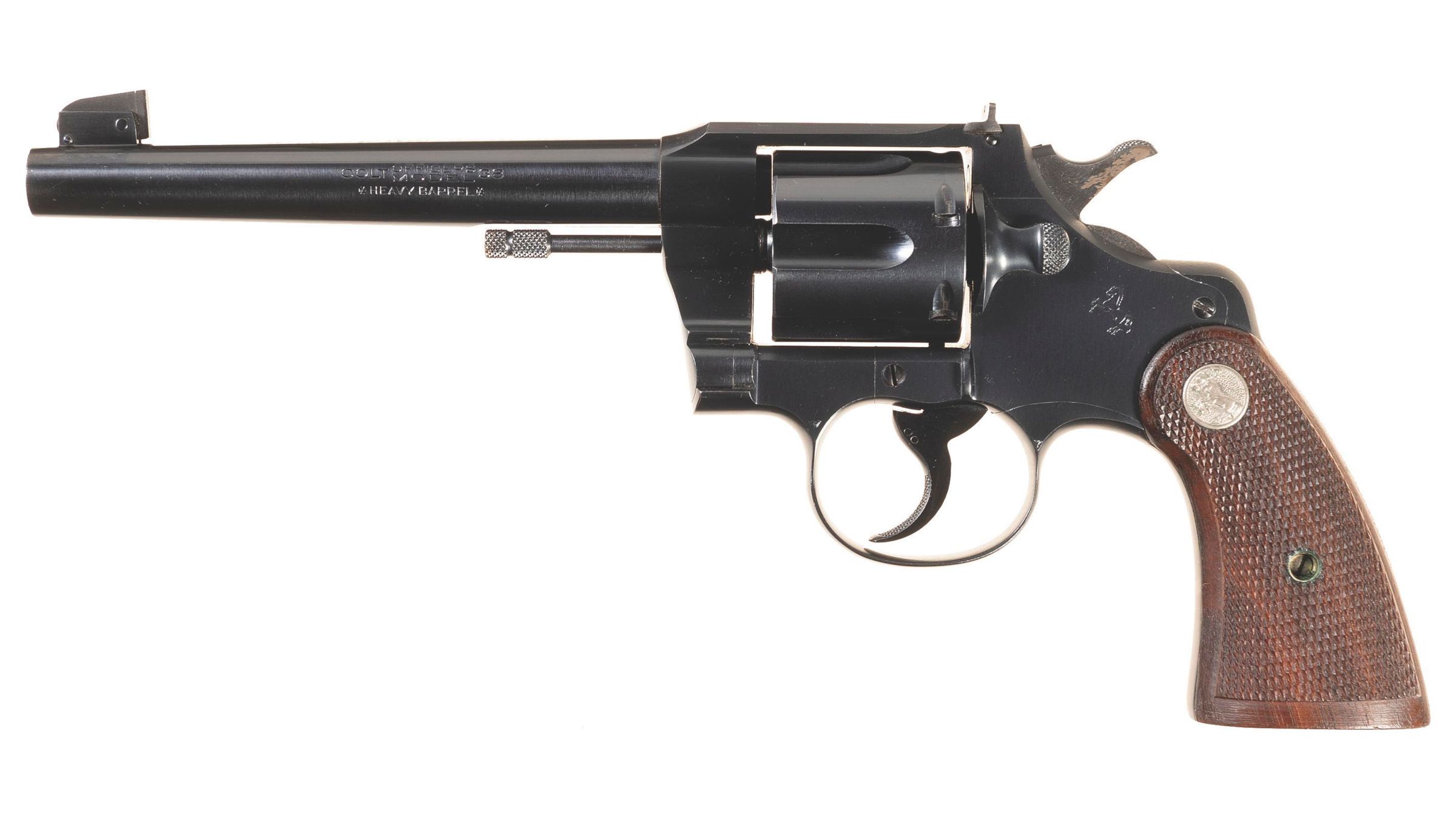 Colt Officers Model Heavy Barrel Double Action Revolver | Rock Island ...