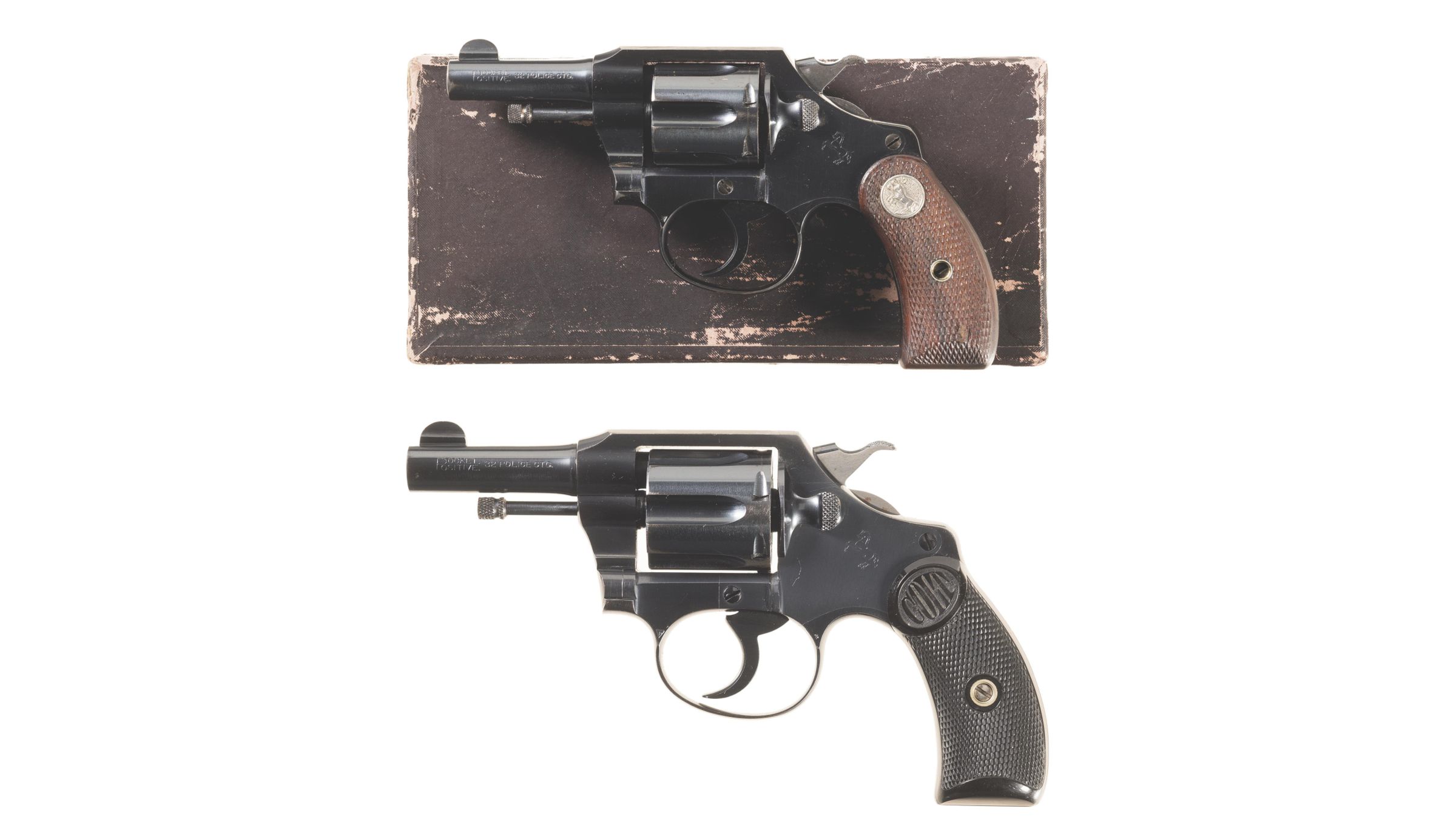 Two Pre-World War II Colt Double Action Pocket Revolvers | Rock Island ...