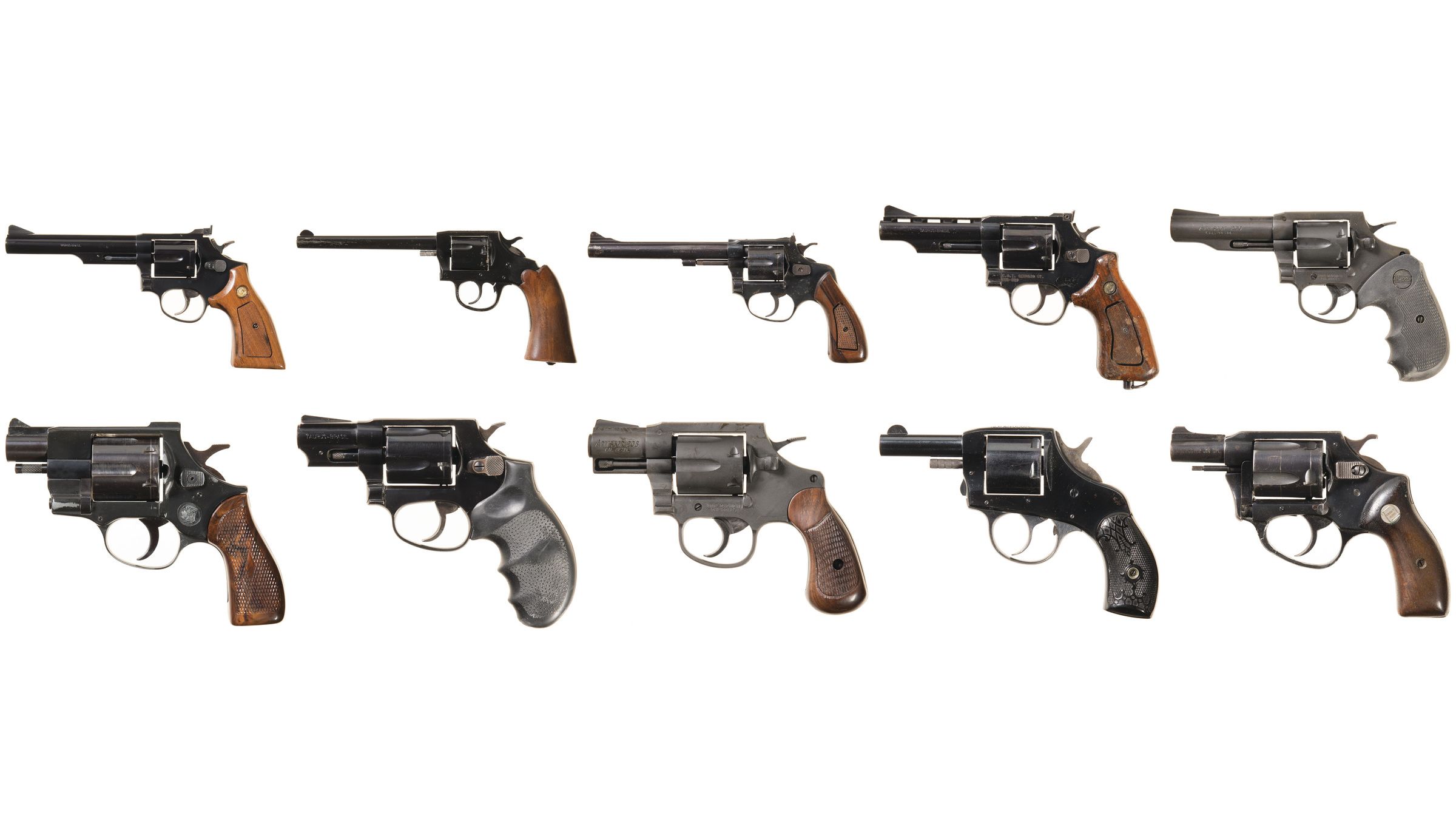Ten Double Action Revolvers | Rock Island Auction