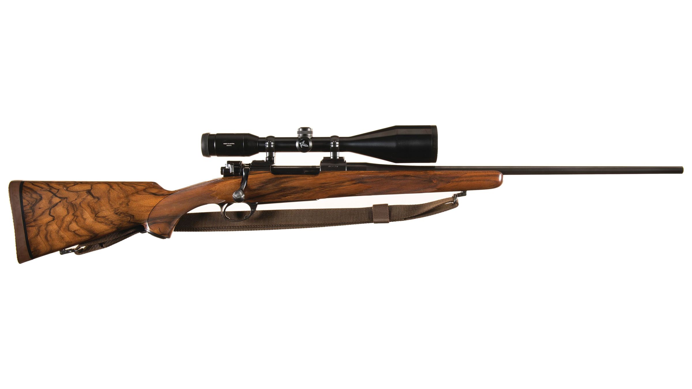 Mauser 98 Bolt Action Sporting Rifle With Swarovski Scope Rock Island