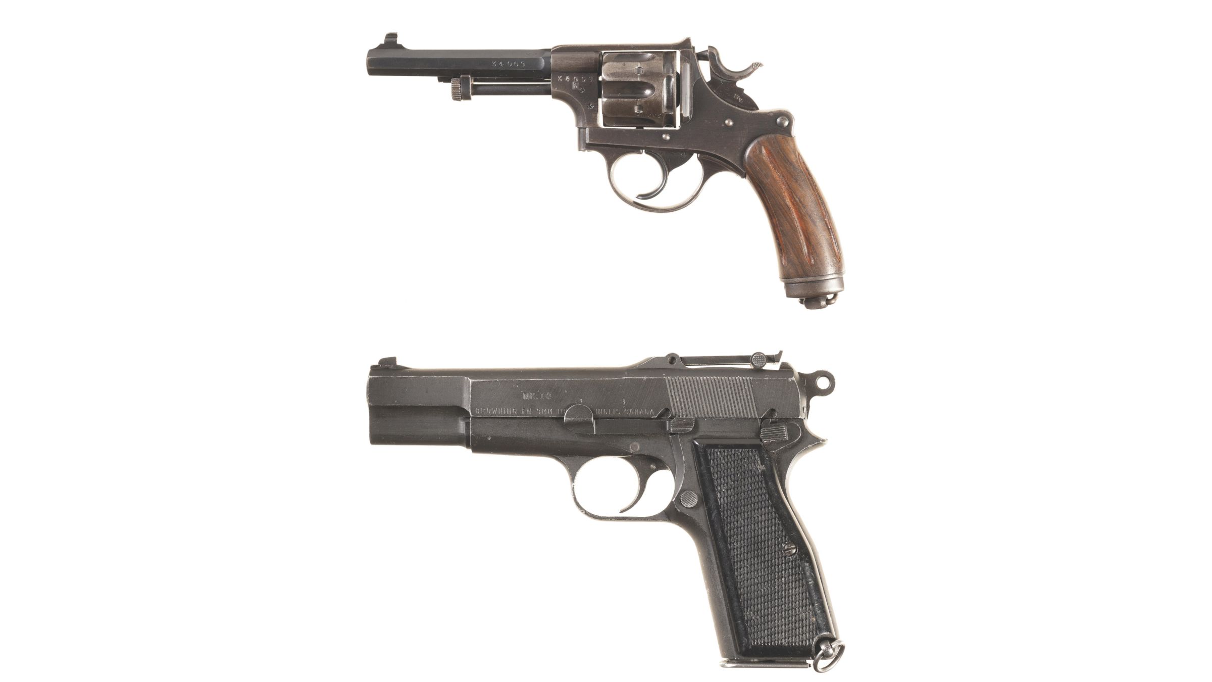 Two Military Handguns | Rock Island Auction