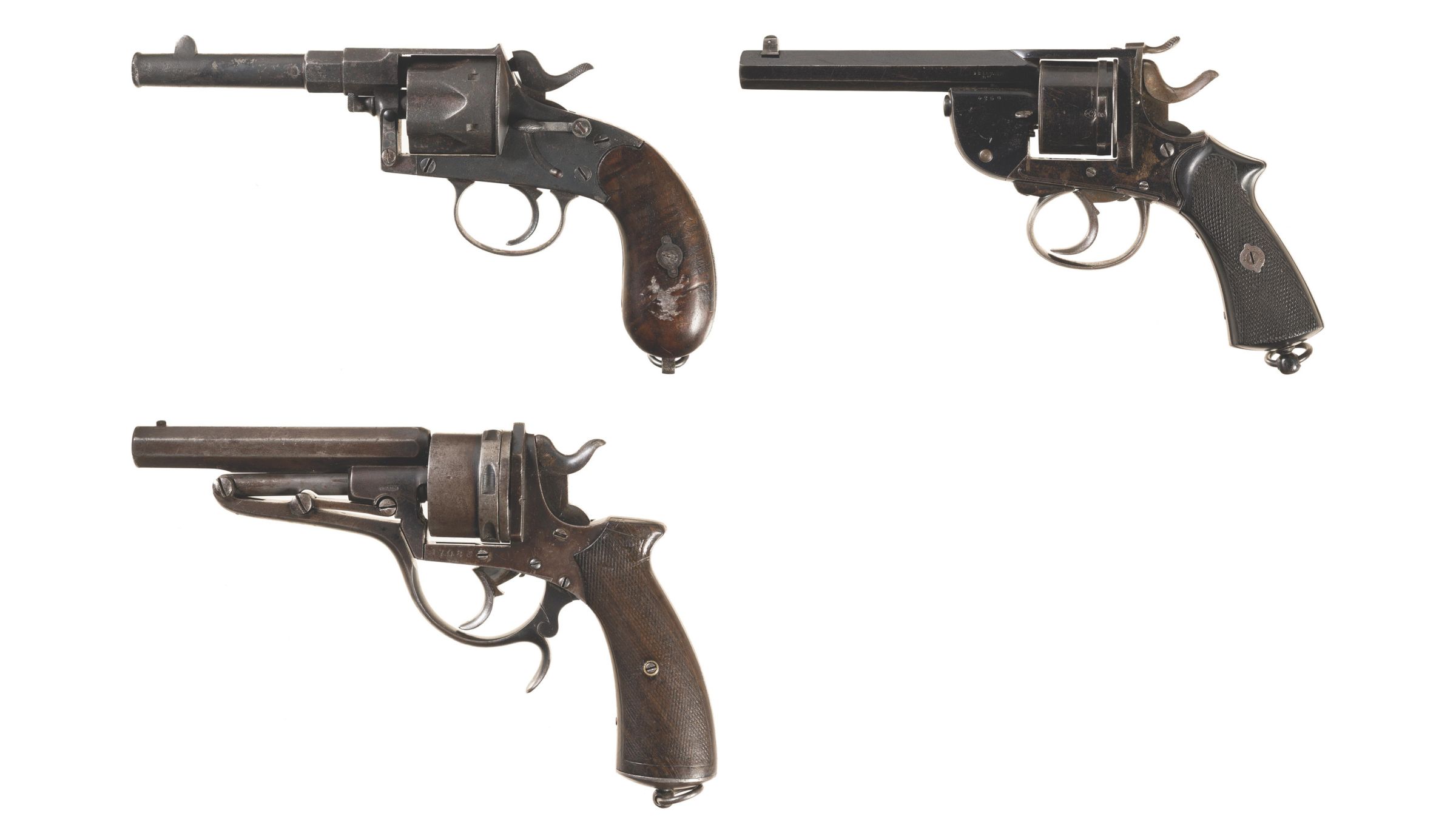 Three European Revolvers | Rock Island Auction