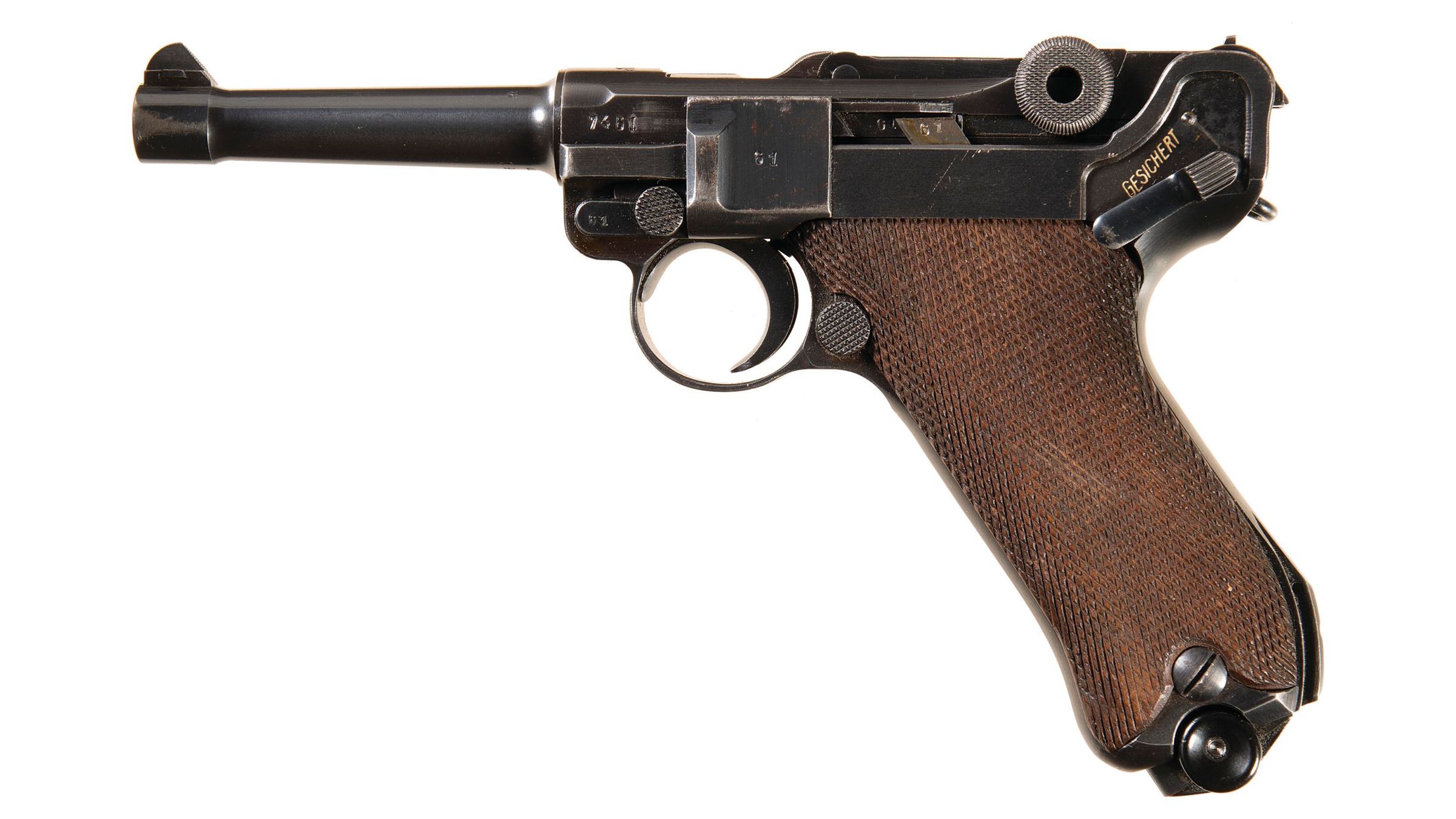 Mauser '42' Code '1940' Date Luger Semi-Automatic Pistol | Rock Island ...