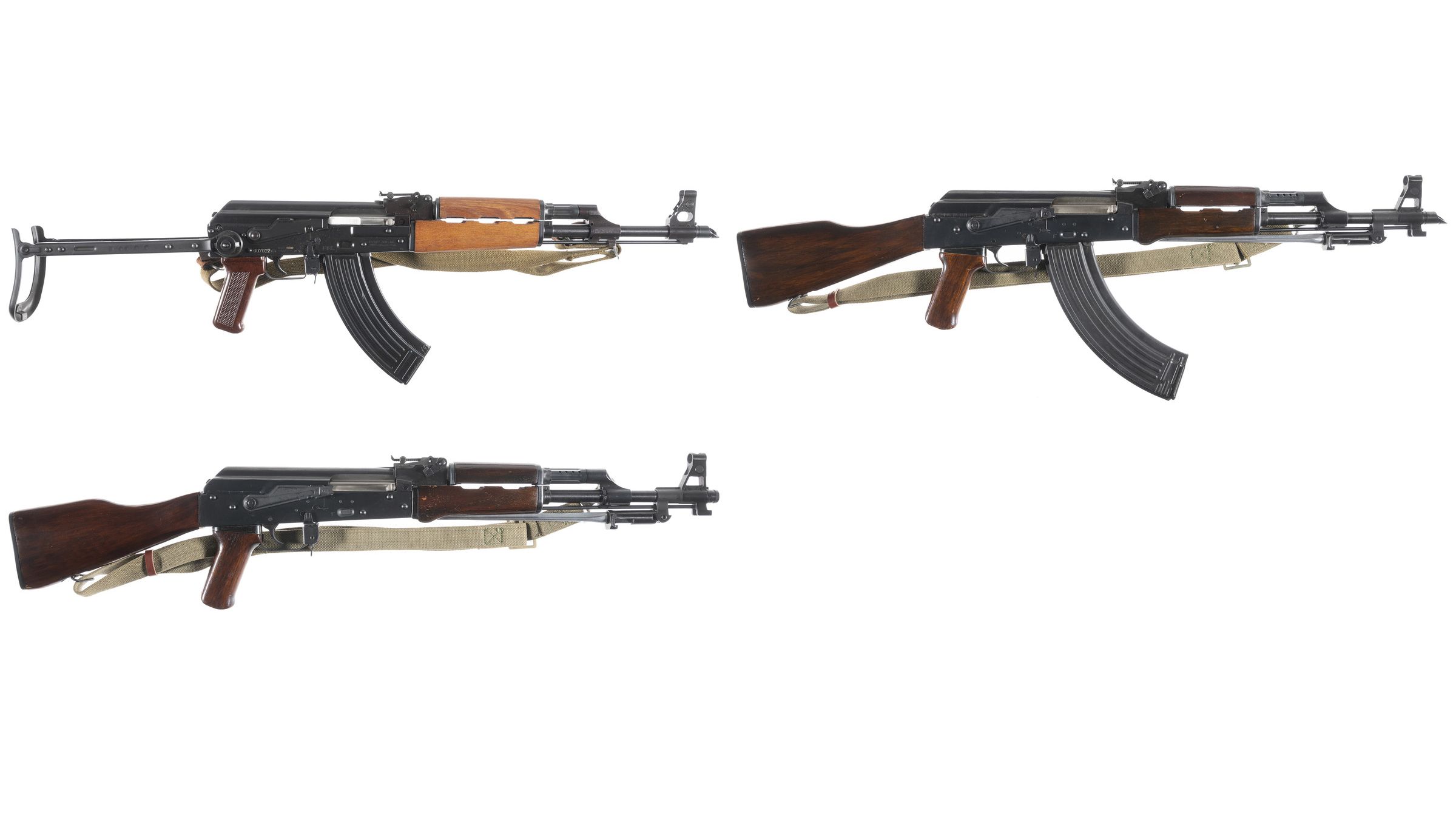 Three AK Pattern Semi-Automatic Carbines | Rock Island Auction