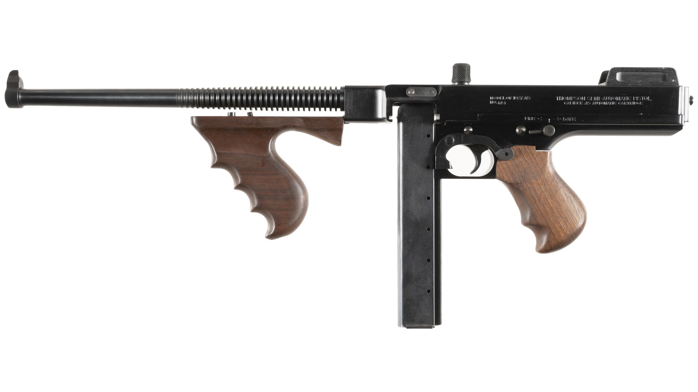 Auto-Ordnance Thompson Model 1927A5 Semi-Automatic Pistol | Rock Island ...