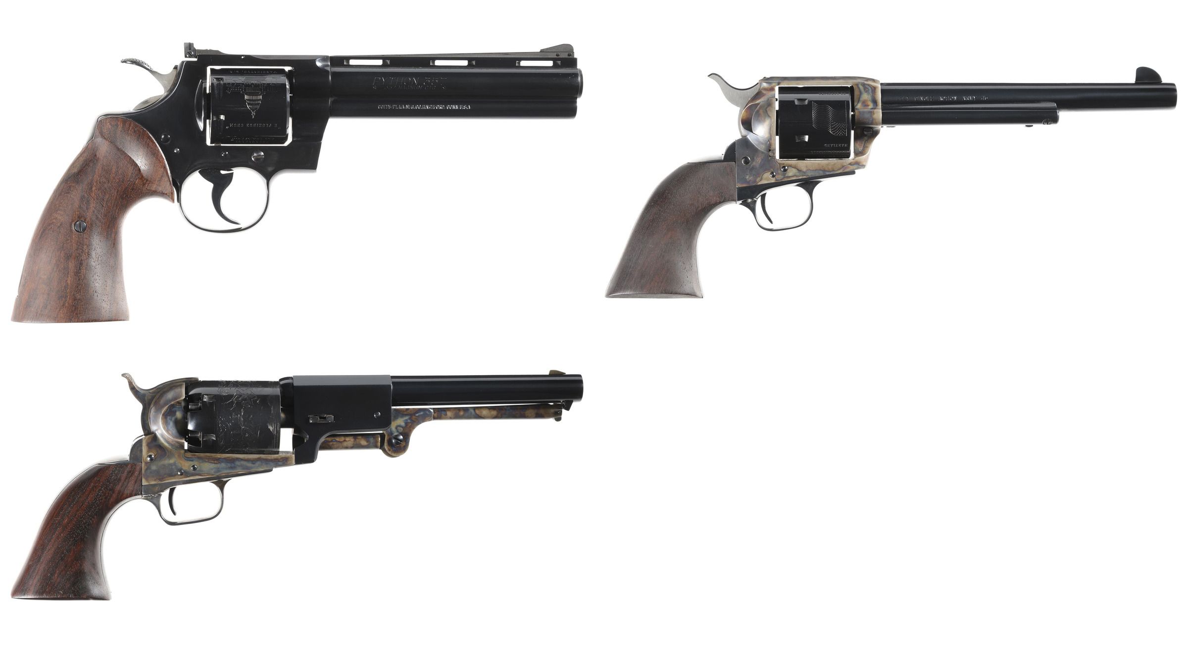 Cased Colt Bicentennial Three Revolver Set with Book | Rock Island Auction