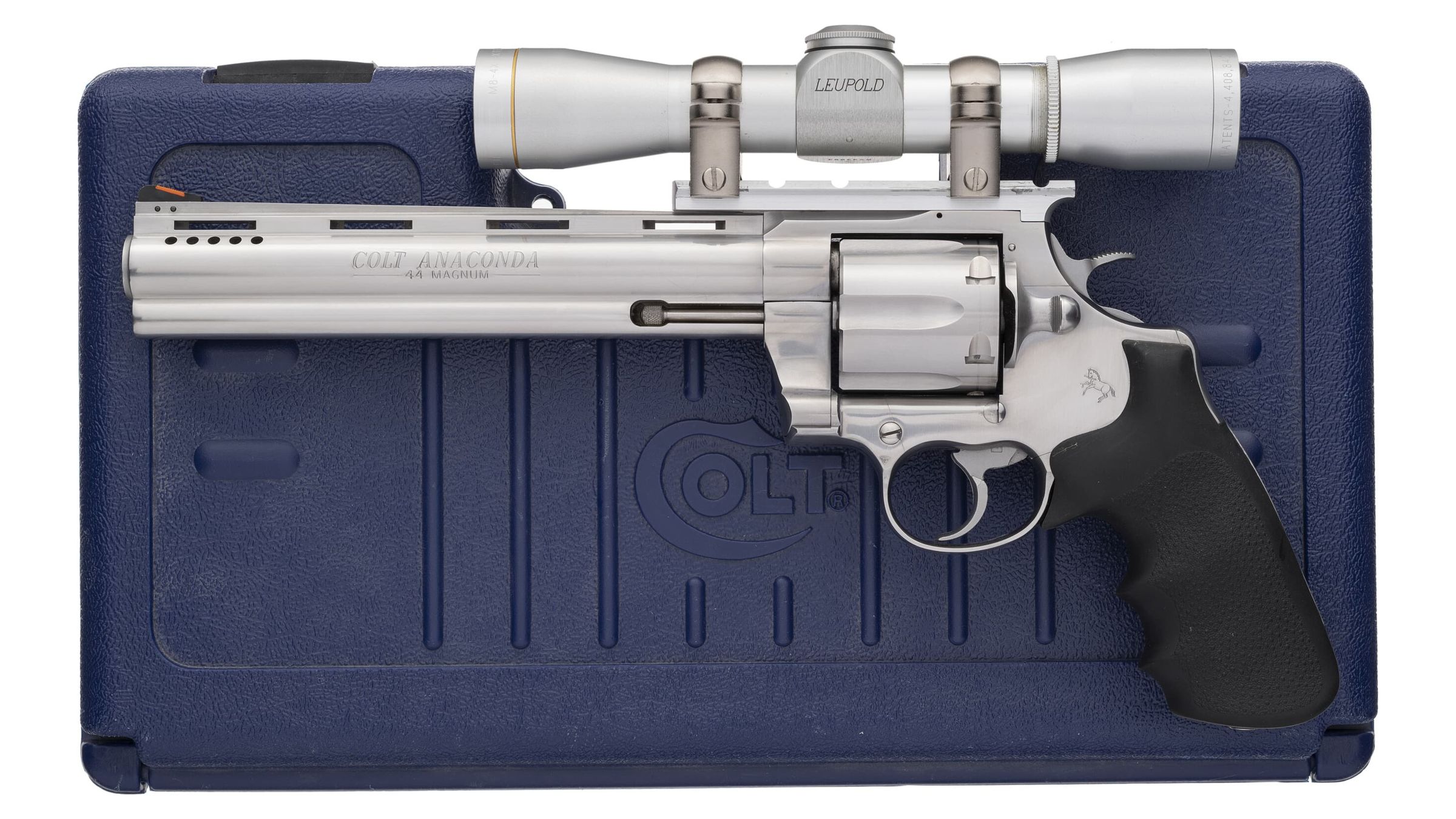 Cased Colt Anaconda Hunter Double Action Revolver with Scope | Rock ...