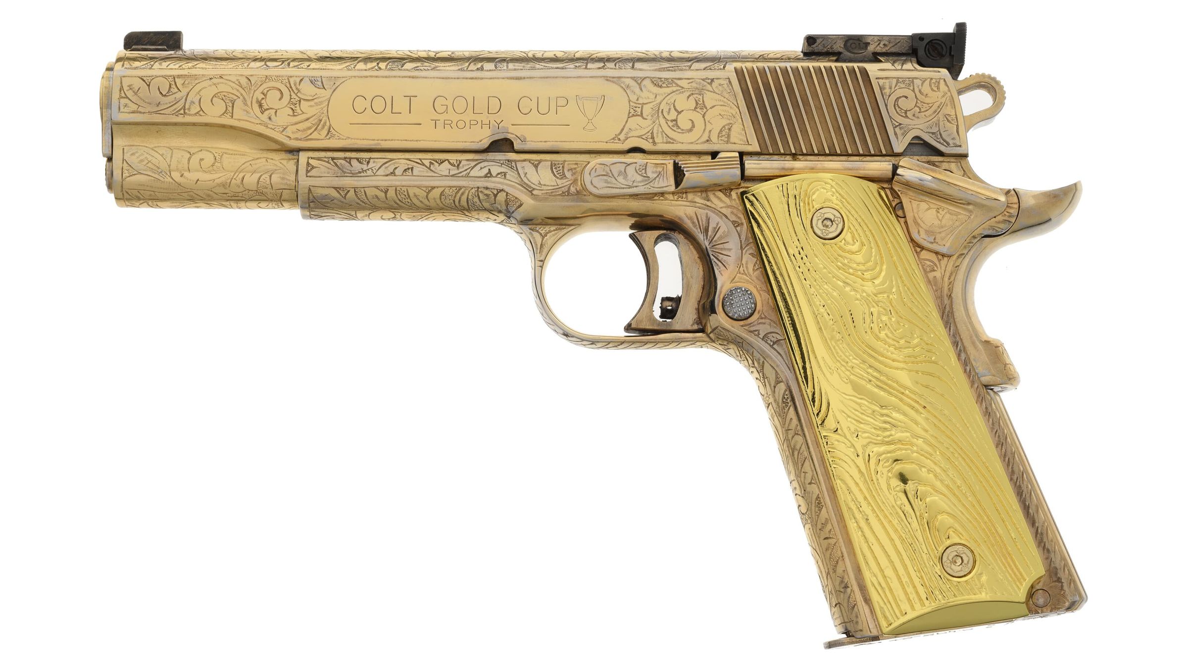 Gold Colt M1911