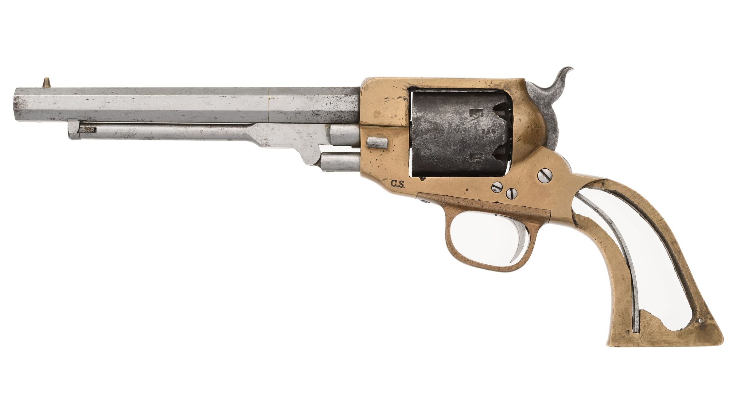 Confederate Civil War Spiller & Burr Navy Revolver | Rock Island Auction