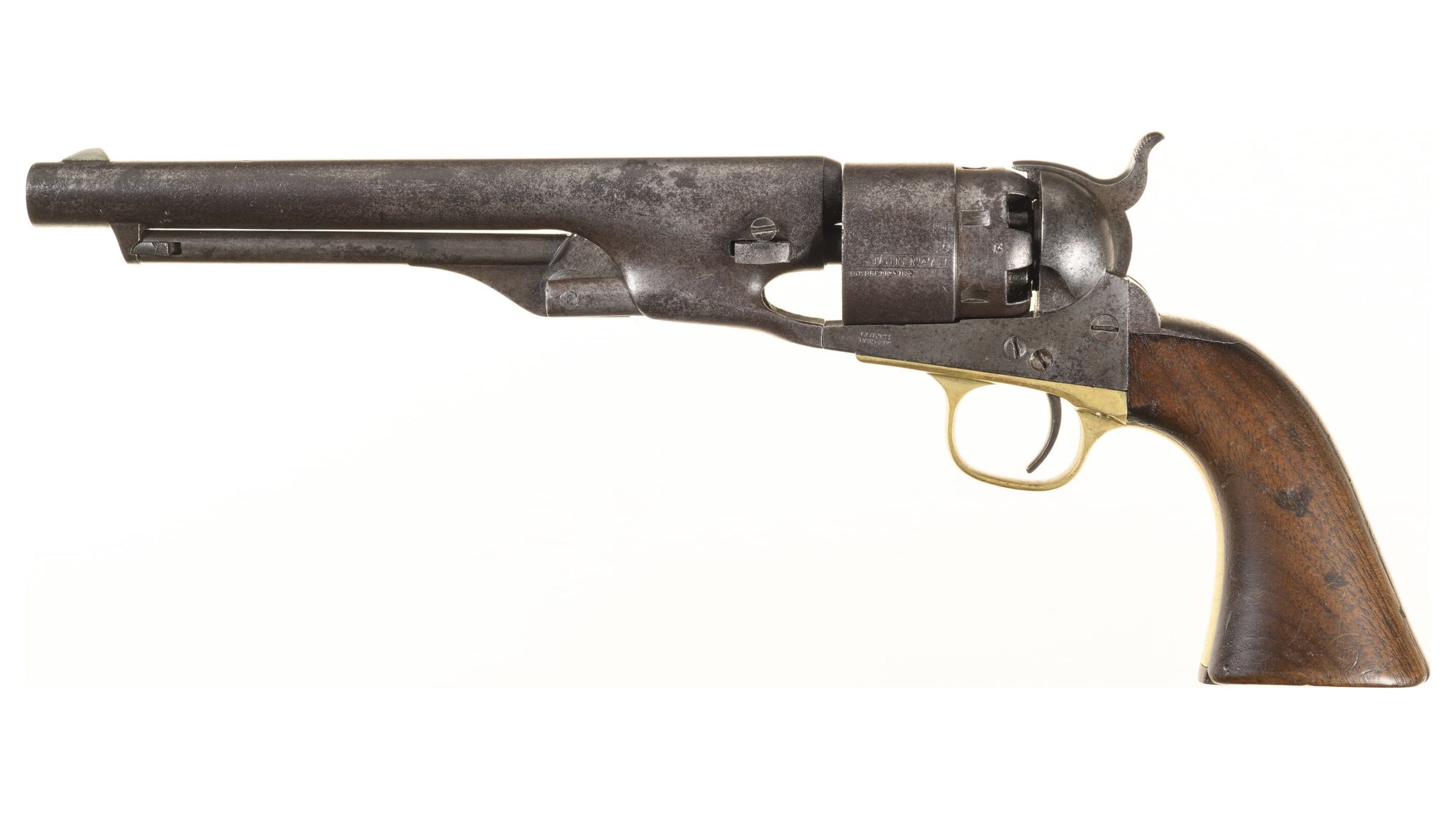Civil War U.S. Colt Model 1860 Army Percussion Revolver | Rock Island ...
