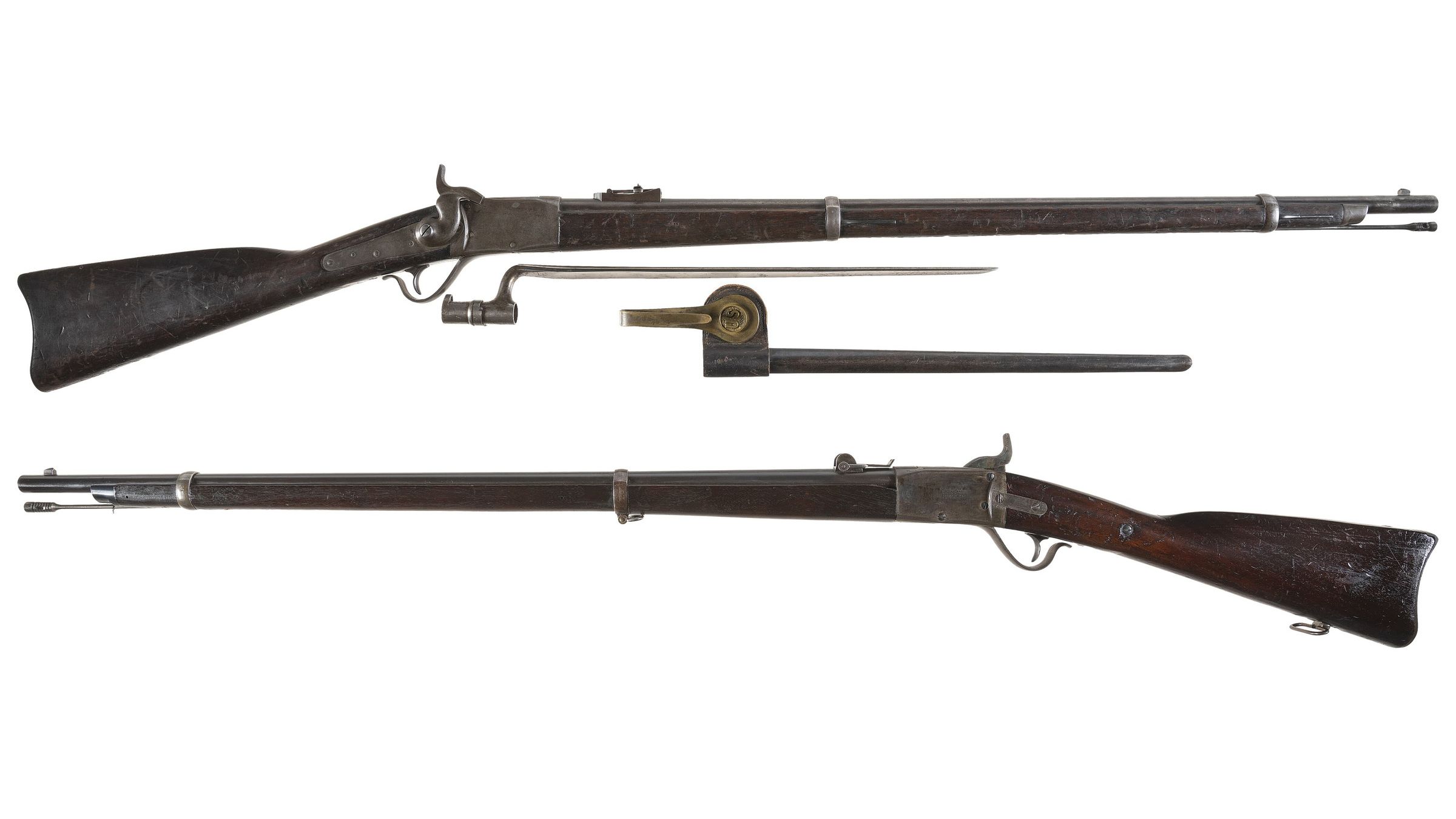 Two Providence Tool Co. Peabody Breech Loading Rifles | Rock Island Auction