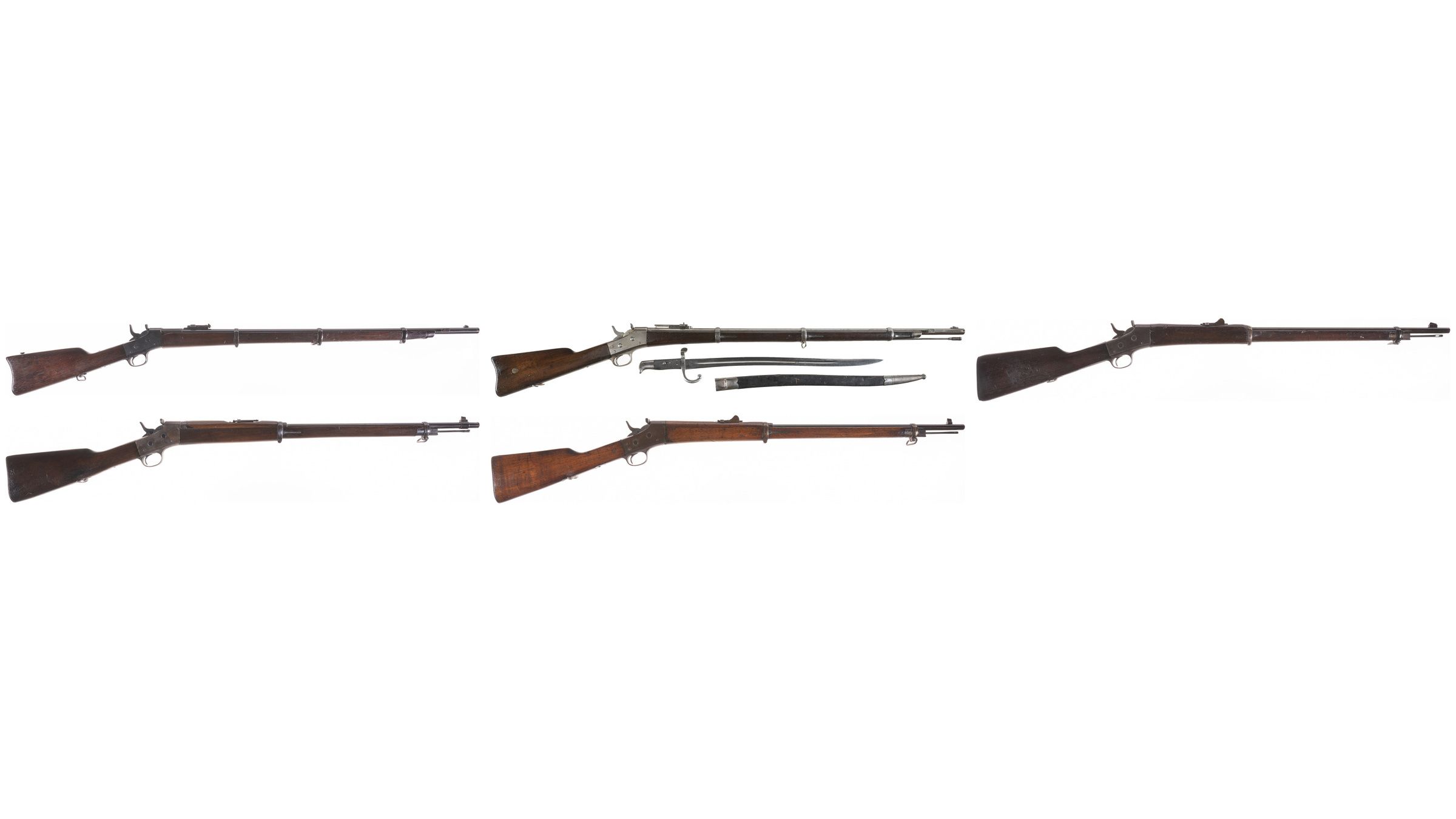 Five Rolling Block Military Rifles | Rock Island Auction