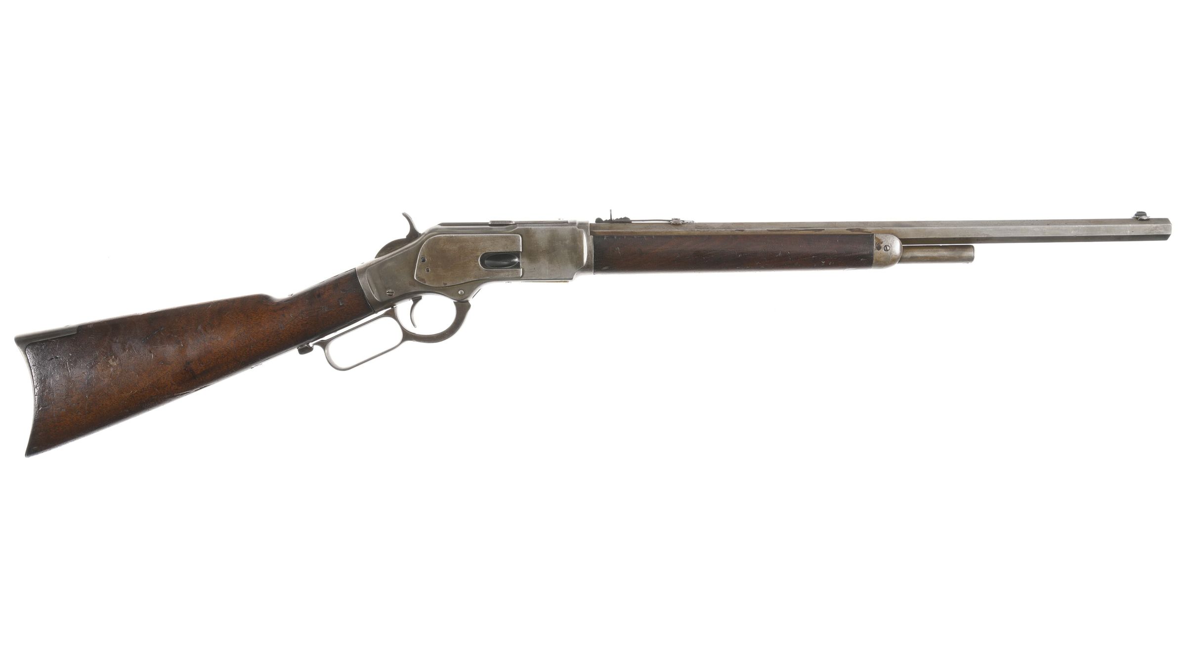 Winchester Model 1873 Lever Action Short Style Rifle | Rock Island Auction