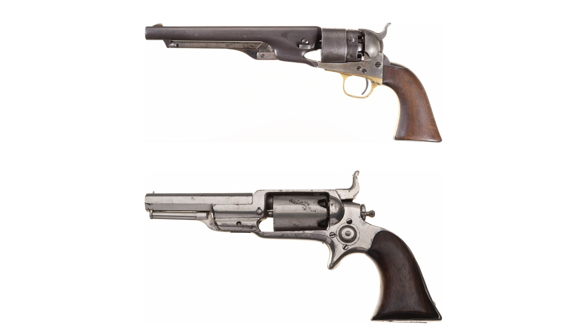 Two Antique Colt Percussion Revolvers | Rock Island Auction