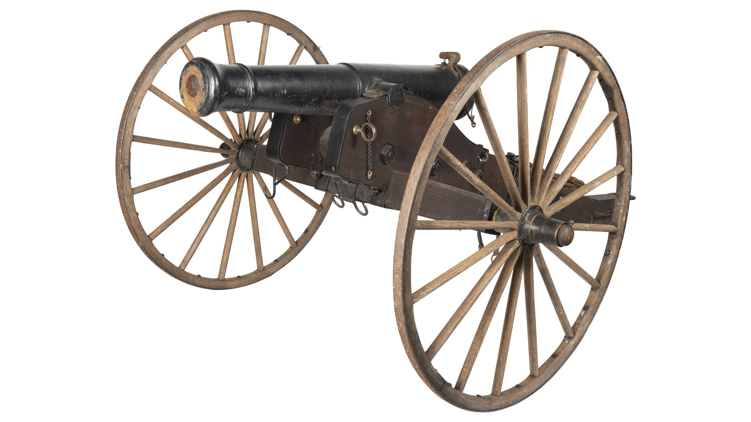2-Pounder Smoothbore Percussion Field Cannon with Accessories | Rock ...