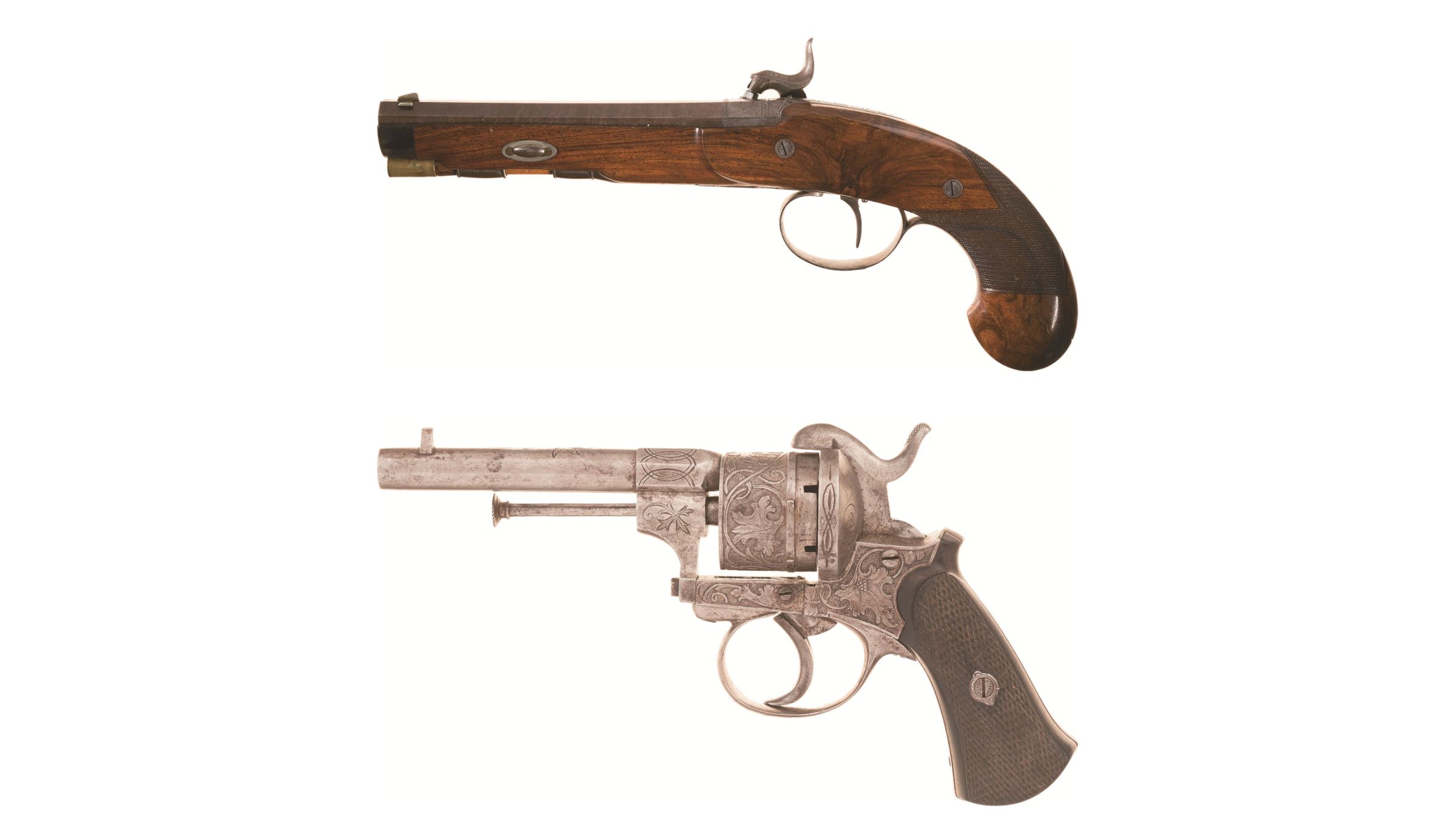 Two Antique European Handguns | Rock Island Auction