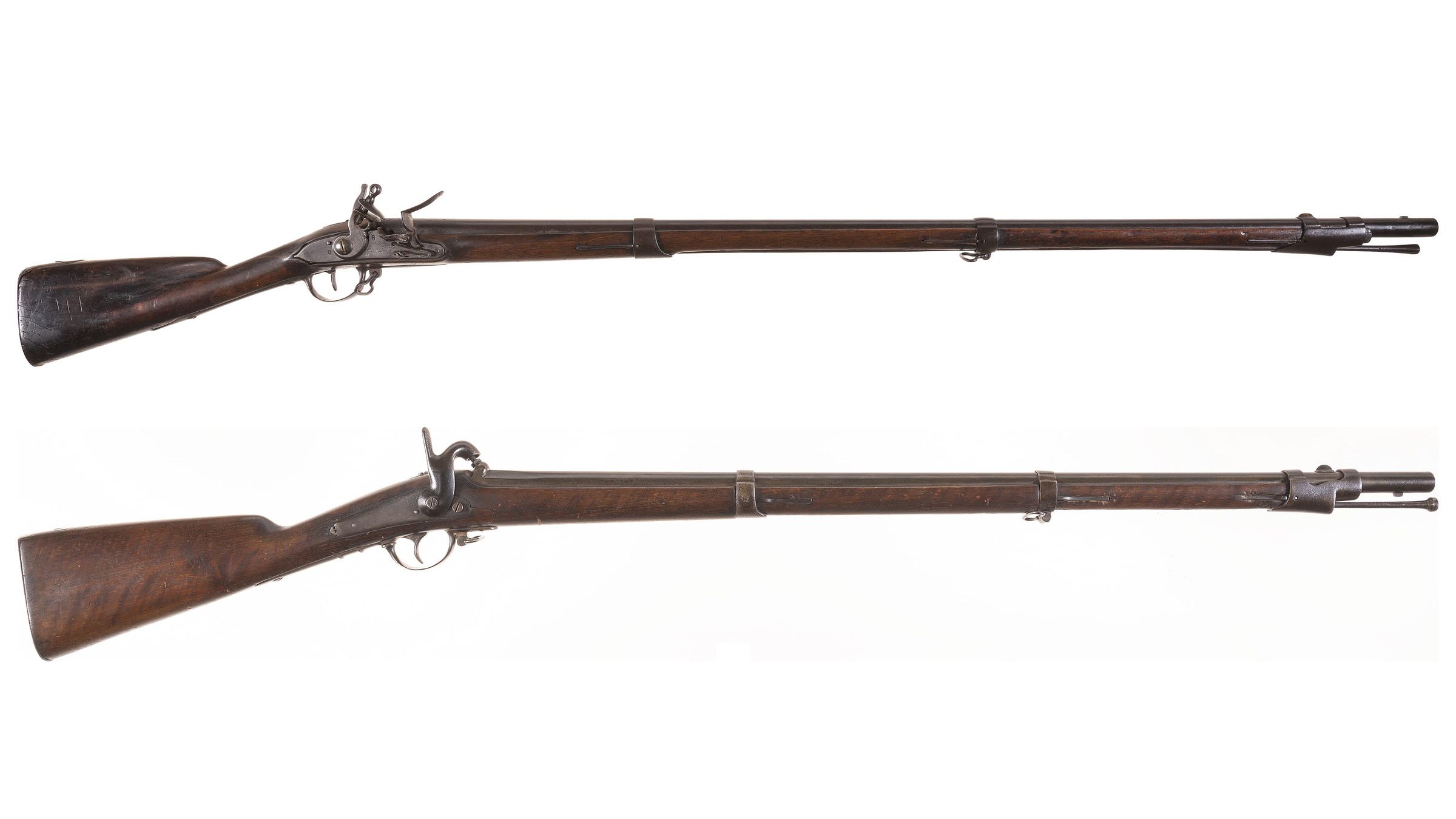 Two Antique European Muskets | Rock Island Auction