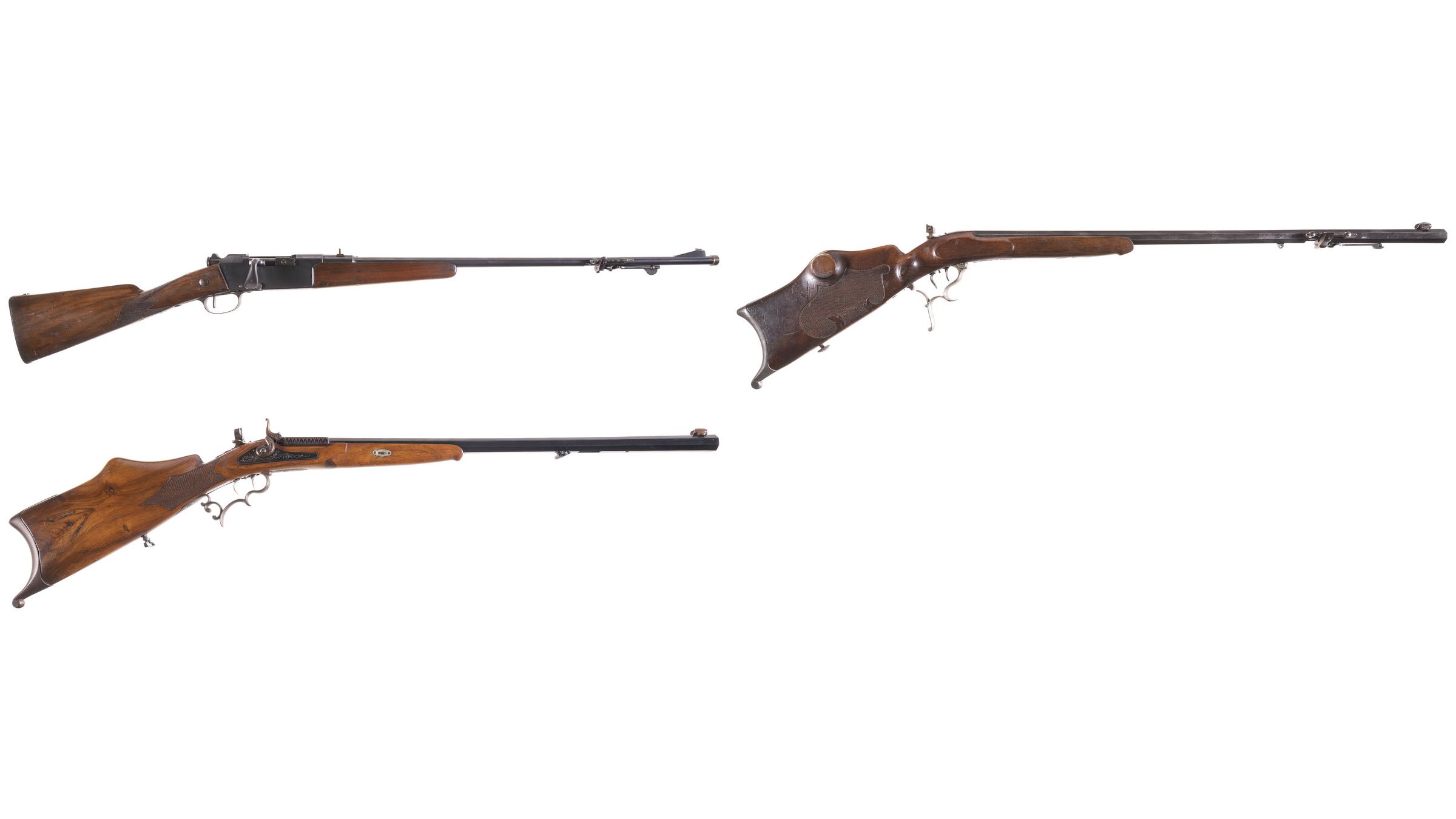Three Zimmerstutzen "Parlor Rifles" | Rock Island Auction