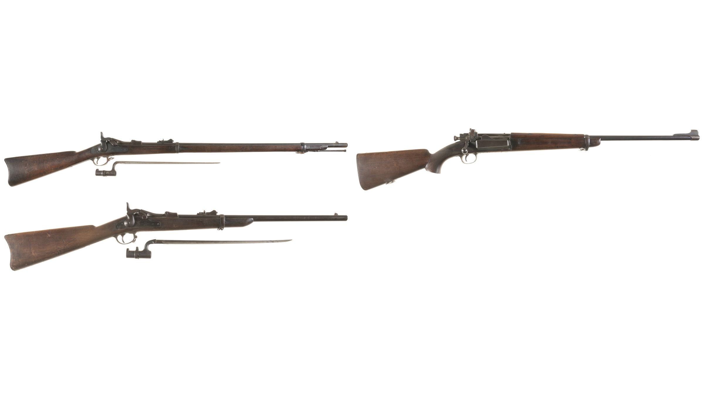Three Antique U.S. Springfield Rifles | Rock Island Auction