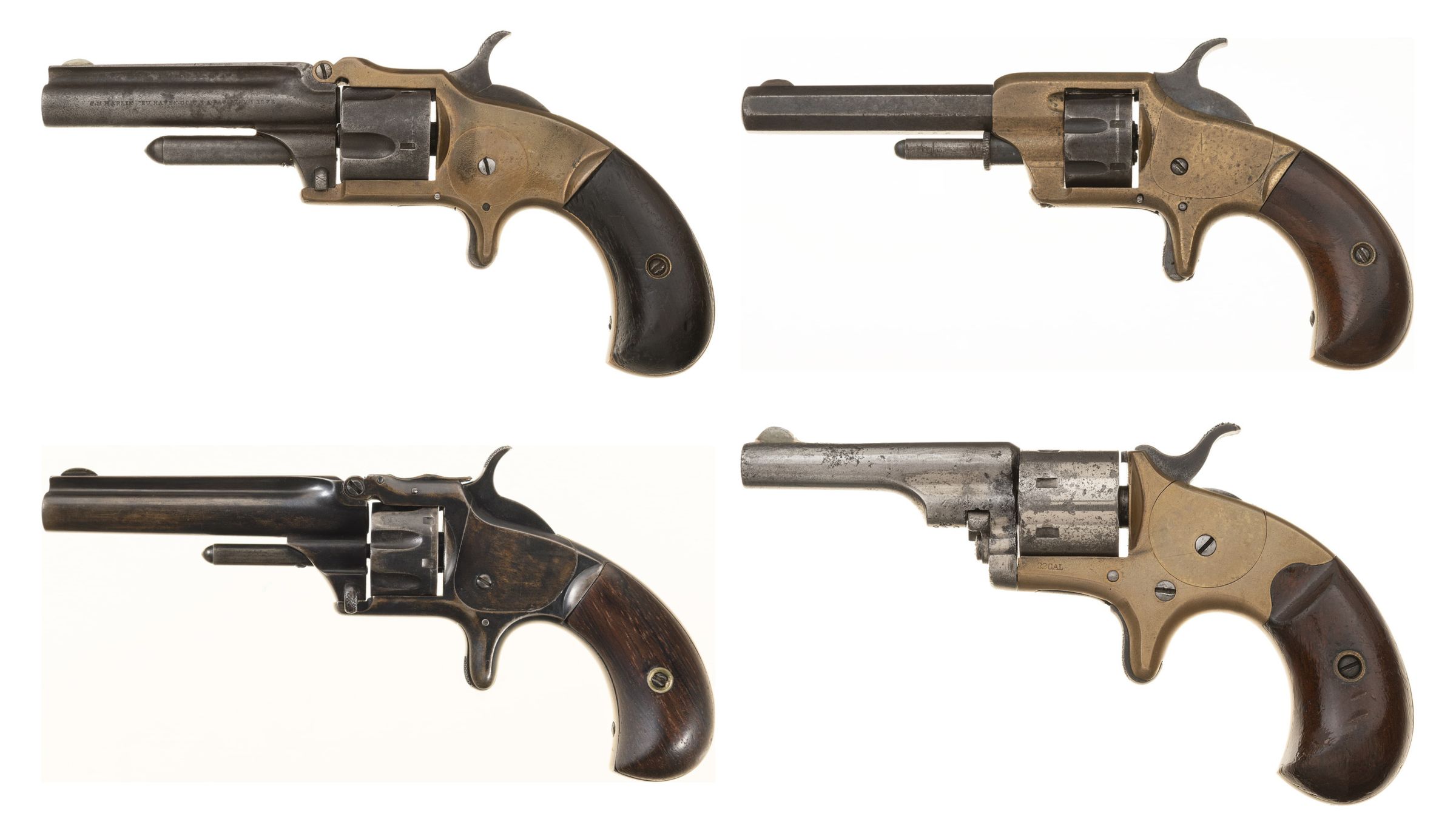 Four American Spur Trigger Revolvers | Rock Island Auction