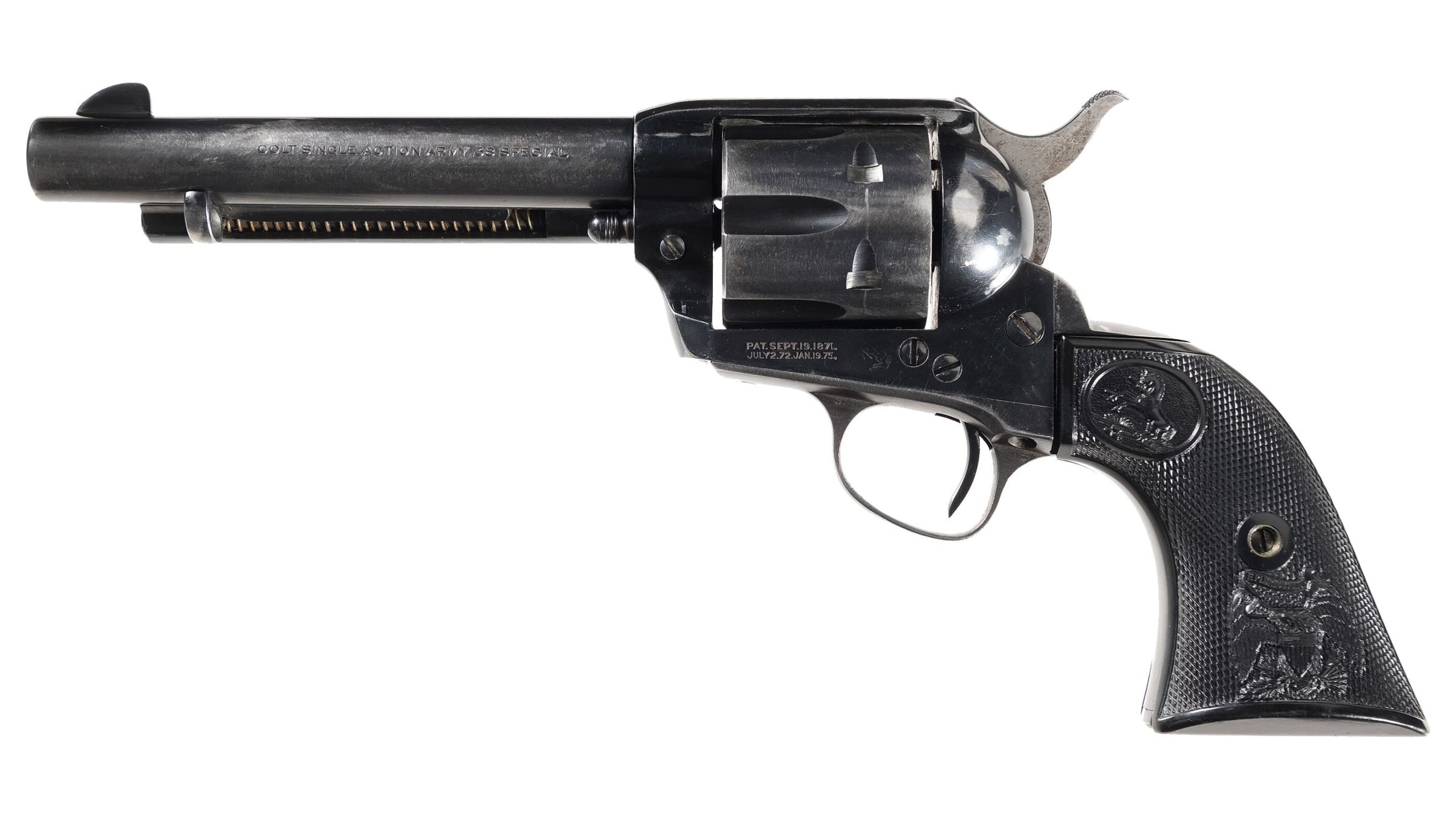 Wolf & Klar Colt Single Action Army Revolver with Factory Letter | Rock ...