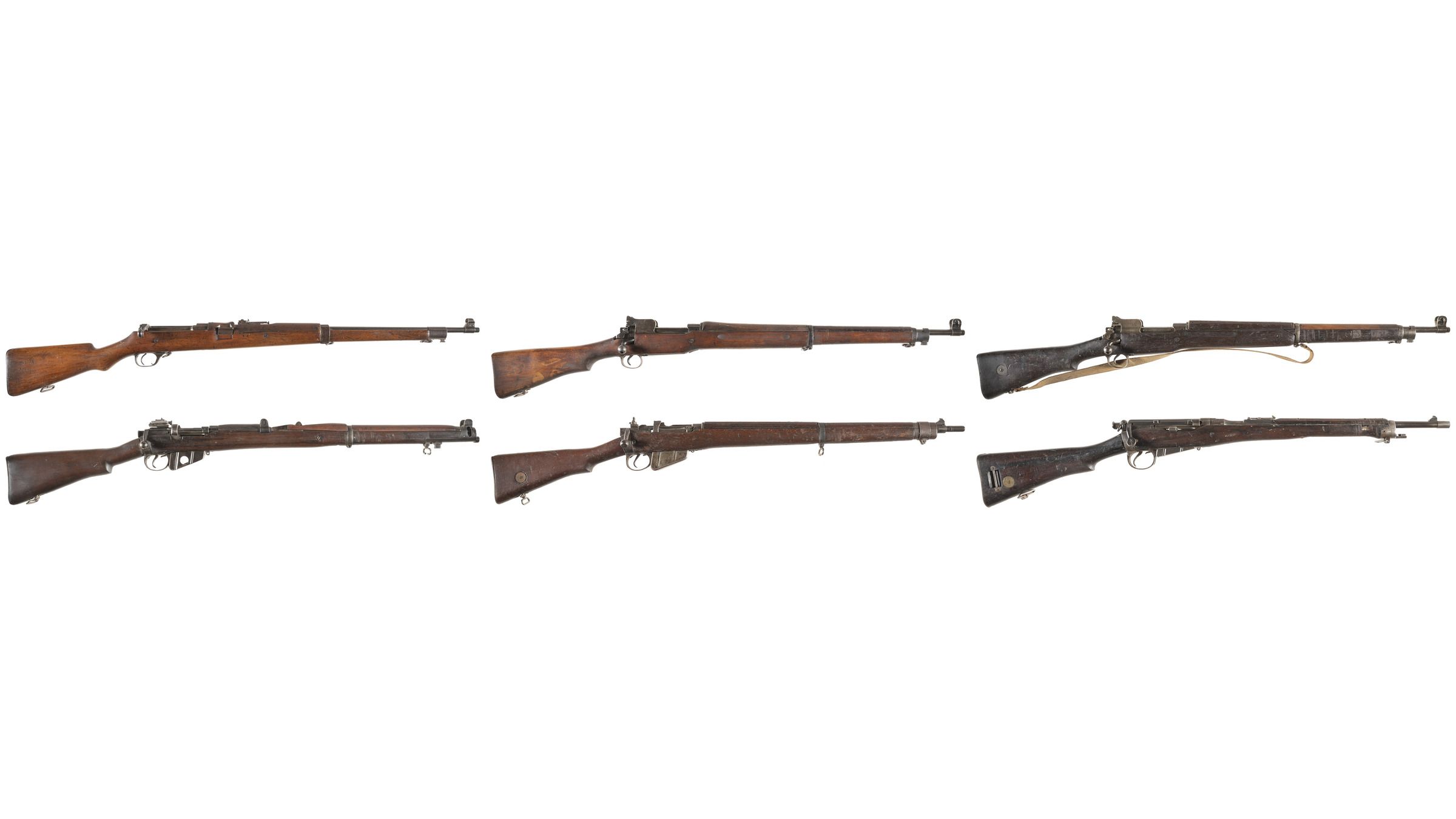 Six British Commonwealth Military Bolt Action Rifles | Rock Island Auction