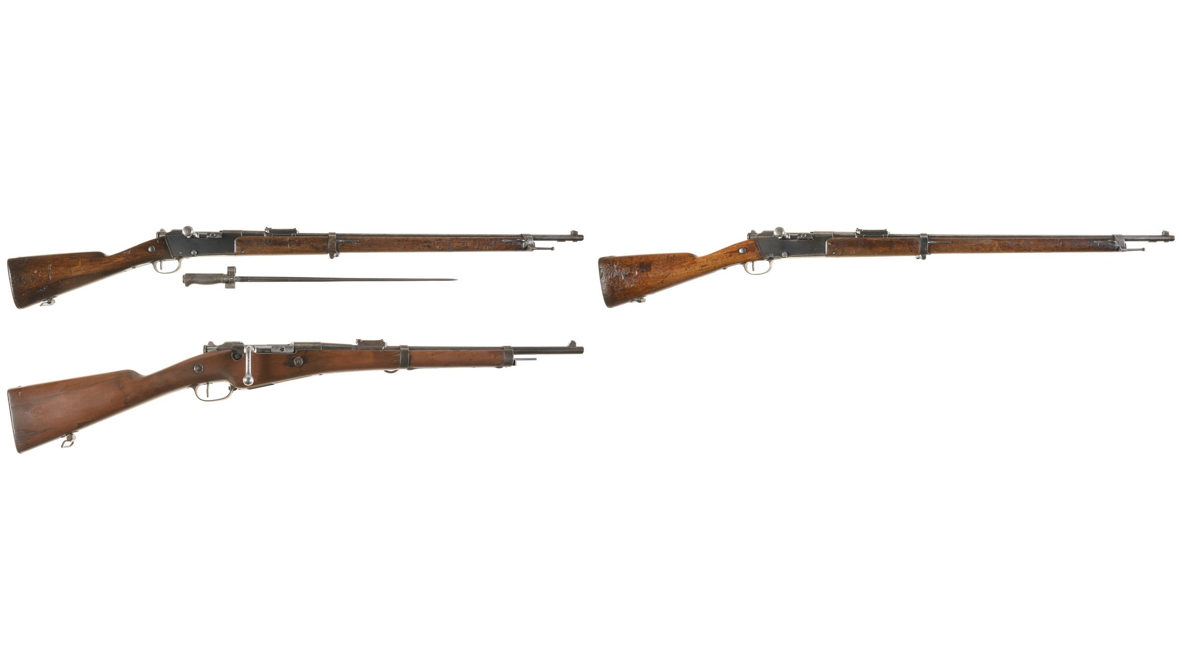 Three French Military Bolt Action Longarms | Rock Island Auction