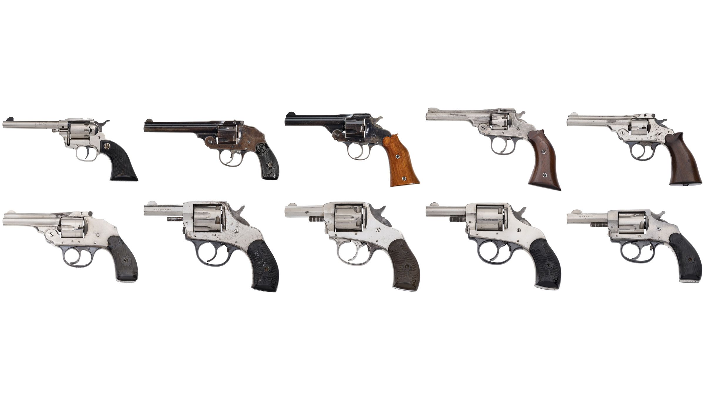 Ten Double Action Revolvers | Rock Island Auction