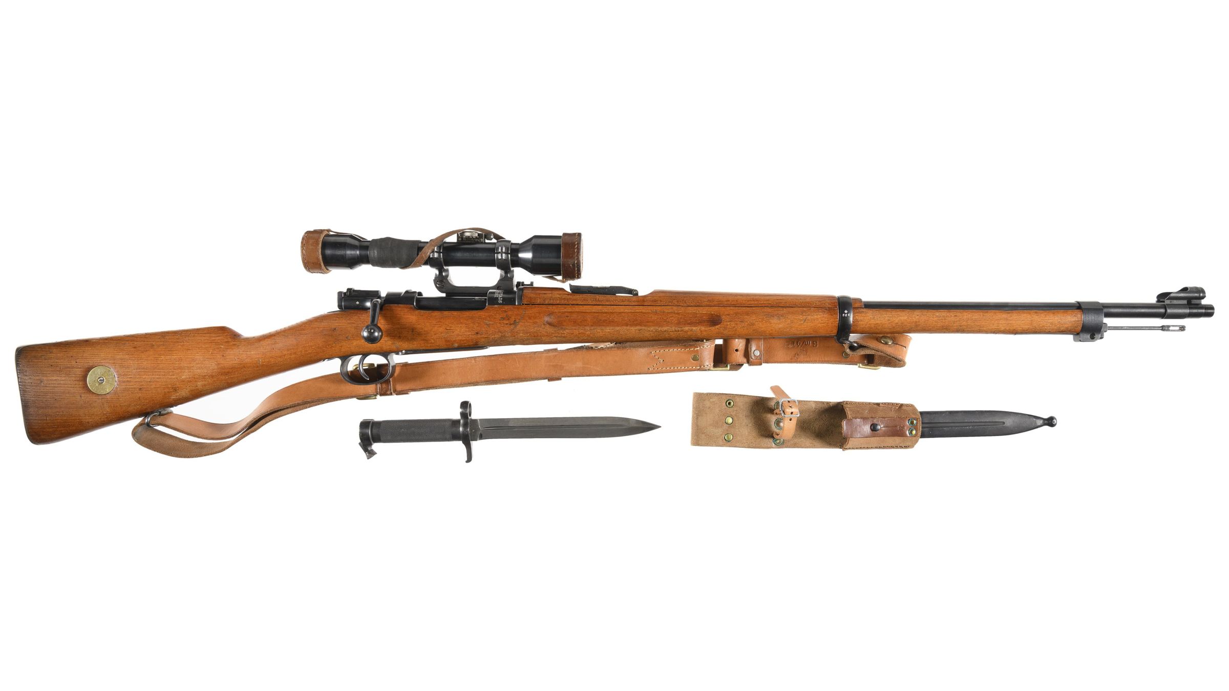 Swedish Carl Gustaf Model 1896 Sniper Rifle with Scope | Rock Island ...