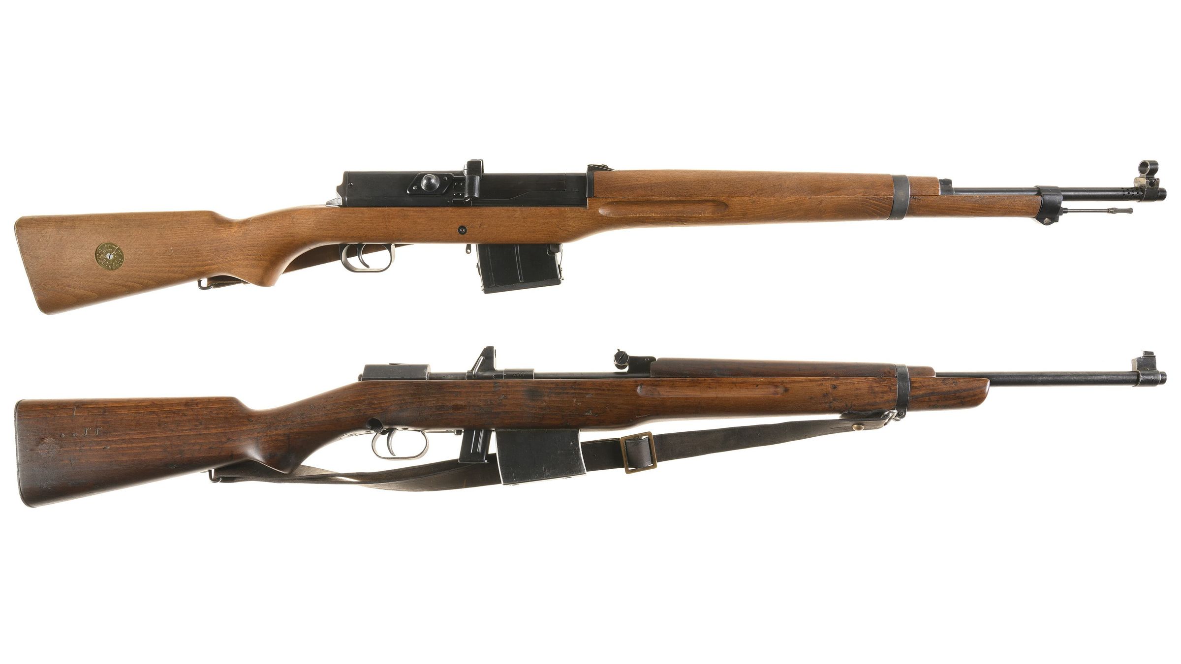 Two Military Semi-Automatic Rifles | Rock Island Auction