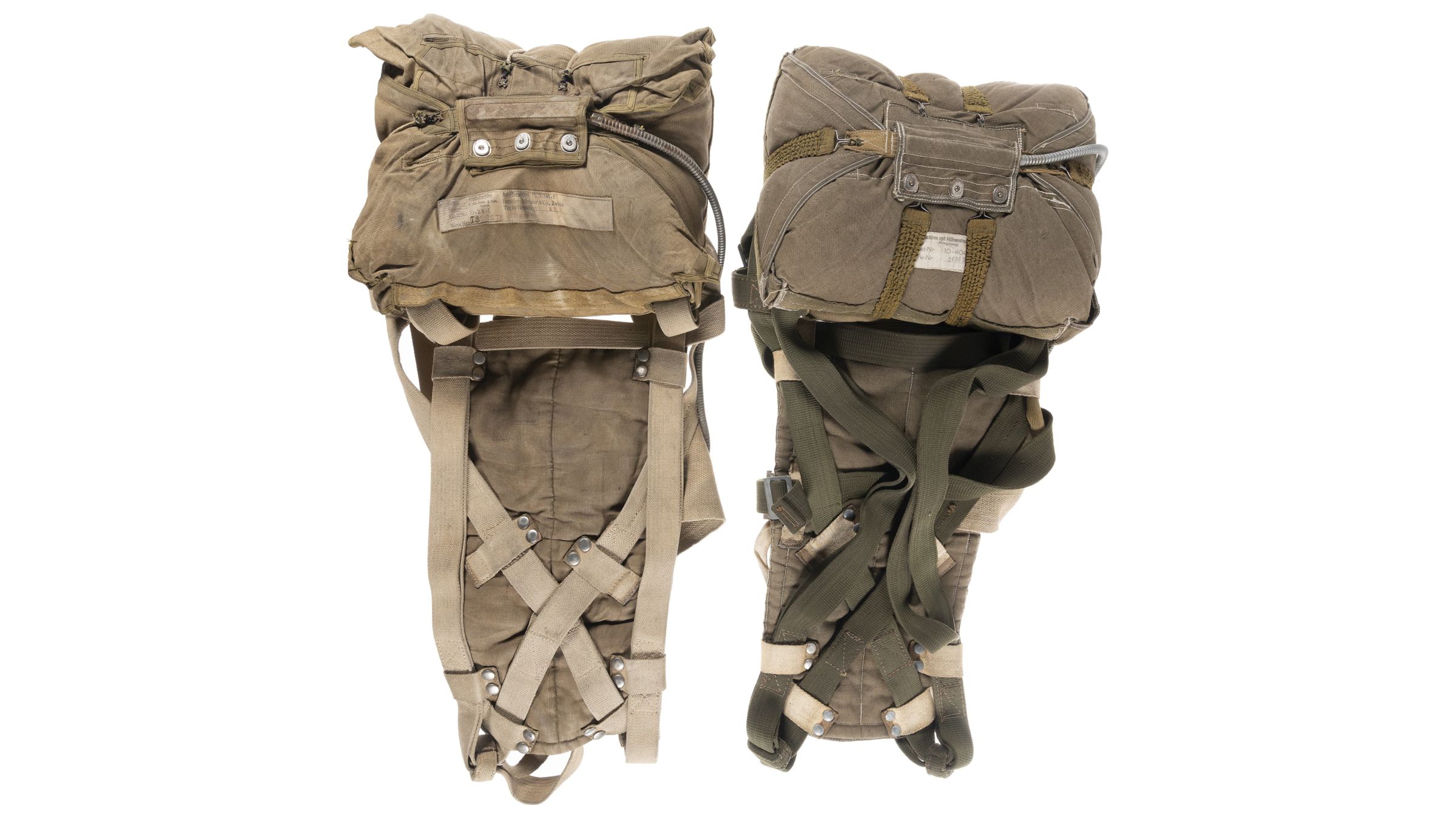 Two World War II German Parachutes | Rock Island Auction