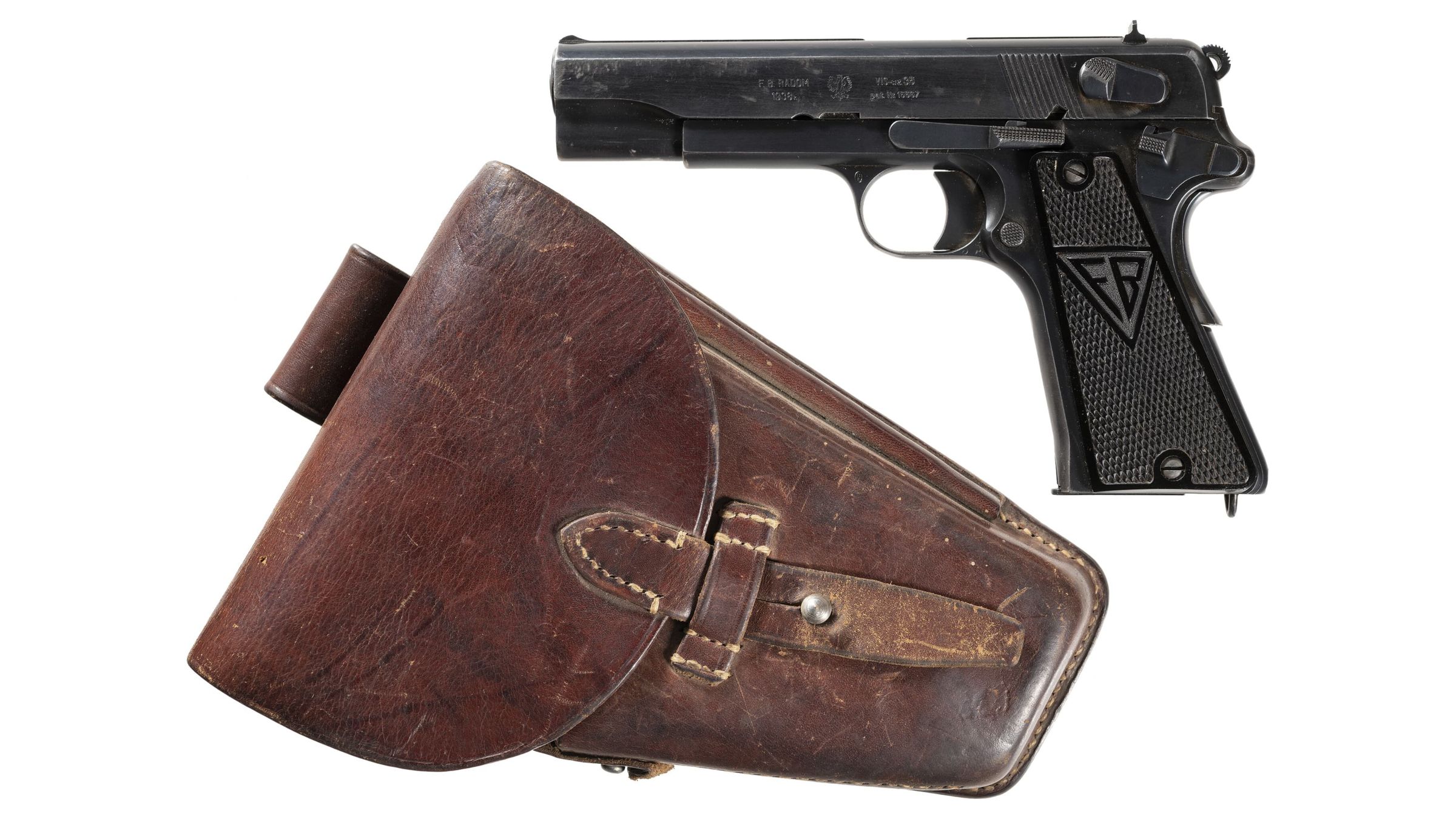 Pre-Occupation "Polish Eagle" Radom VIS 35 Pistol with Holster | Rock ...