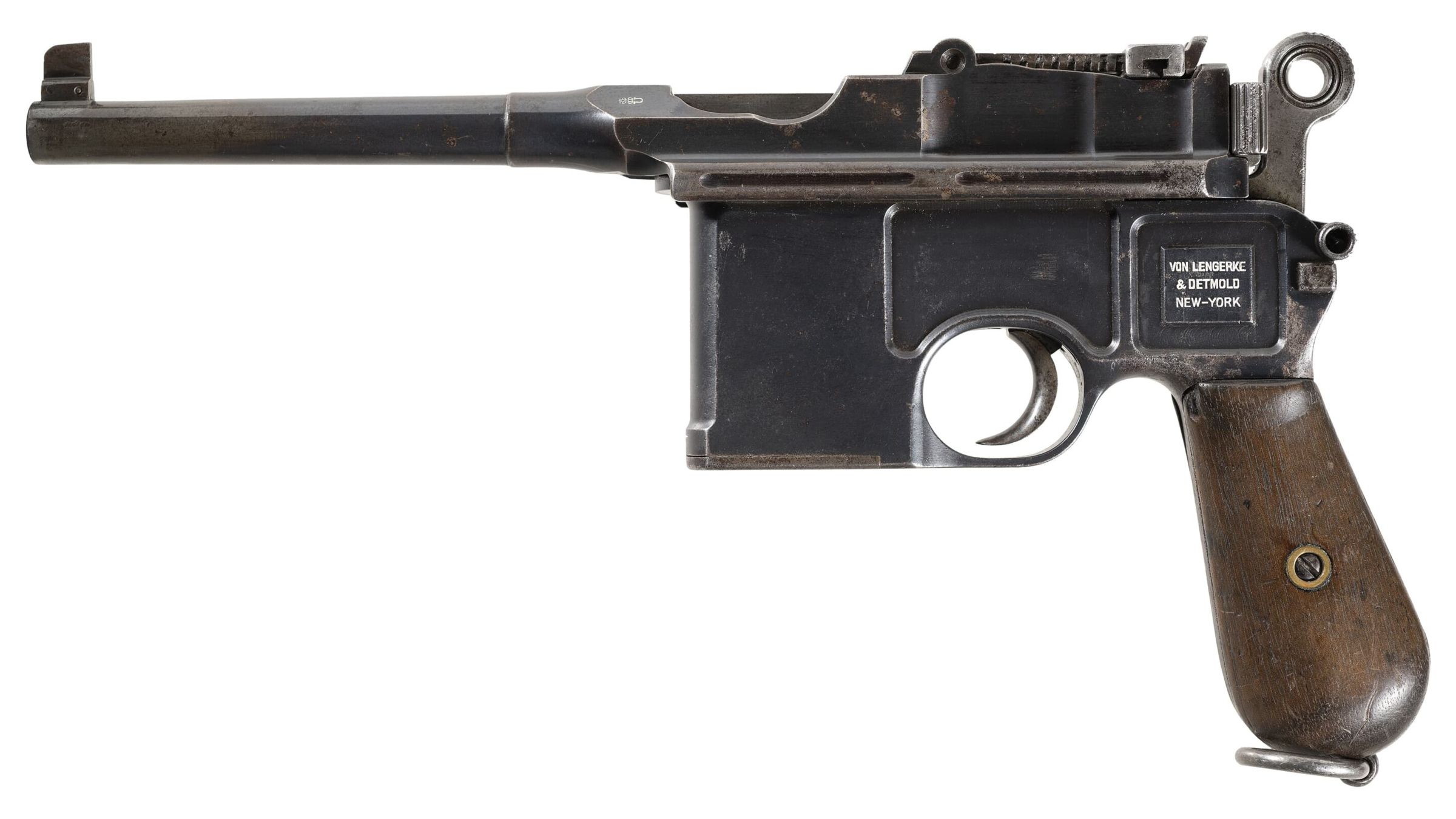 Mauser Model 1896 Broomhandle Semi-Automatic Pistol | Rock Island Auction