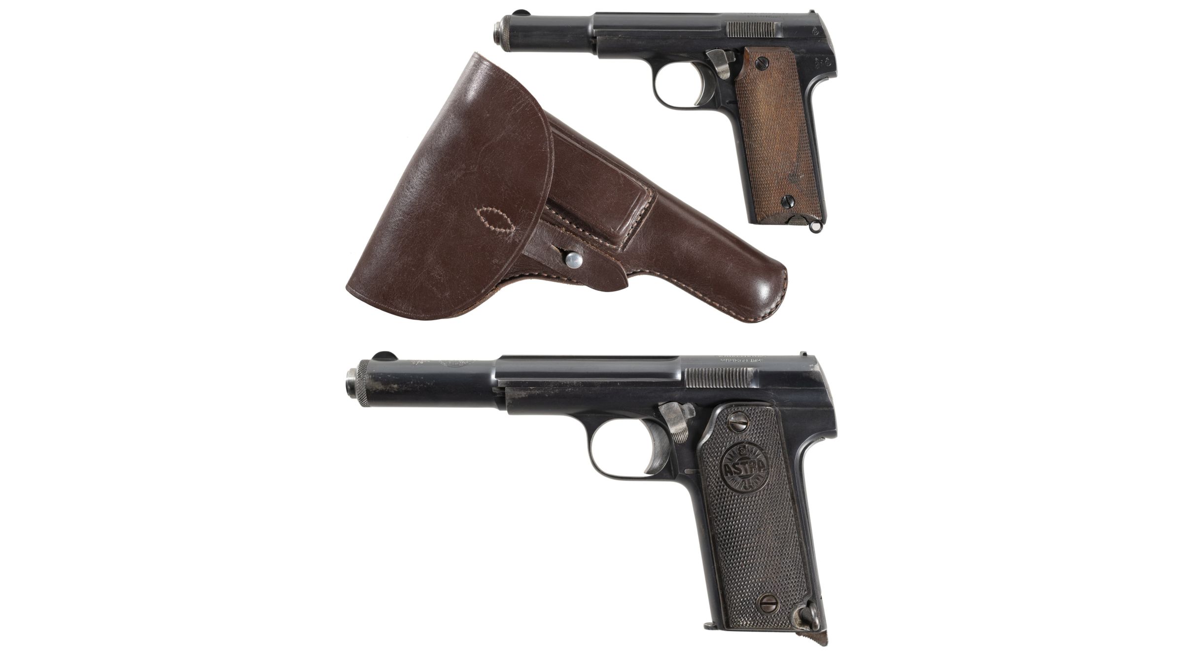 Two Astra Semi-Automatic Pistols | Rock Island Auction