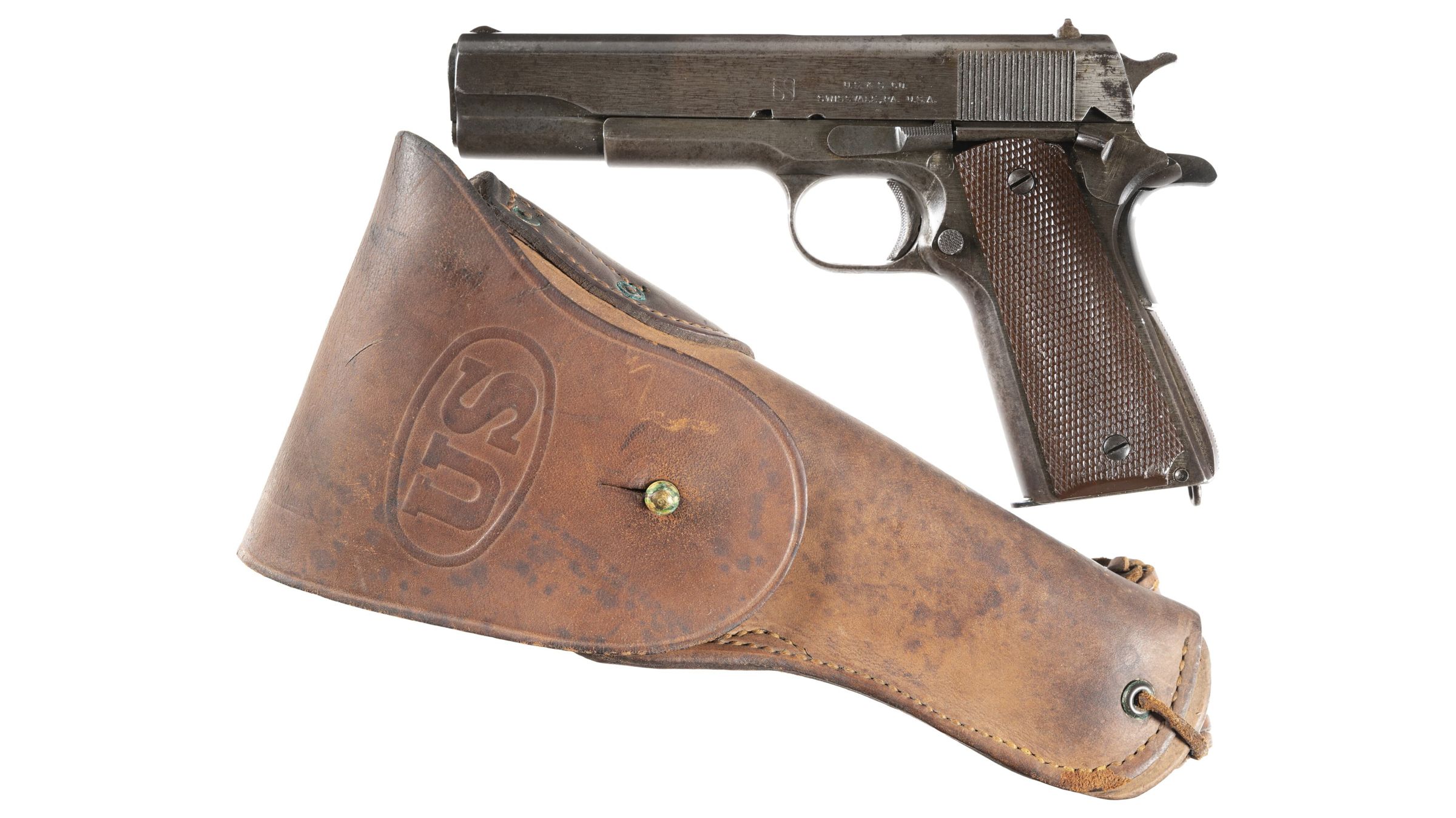 U.S. Union Switch & Signal Model 1911A1 Pistol with Holster | Rock ...