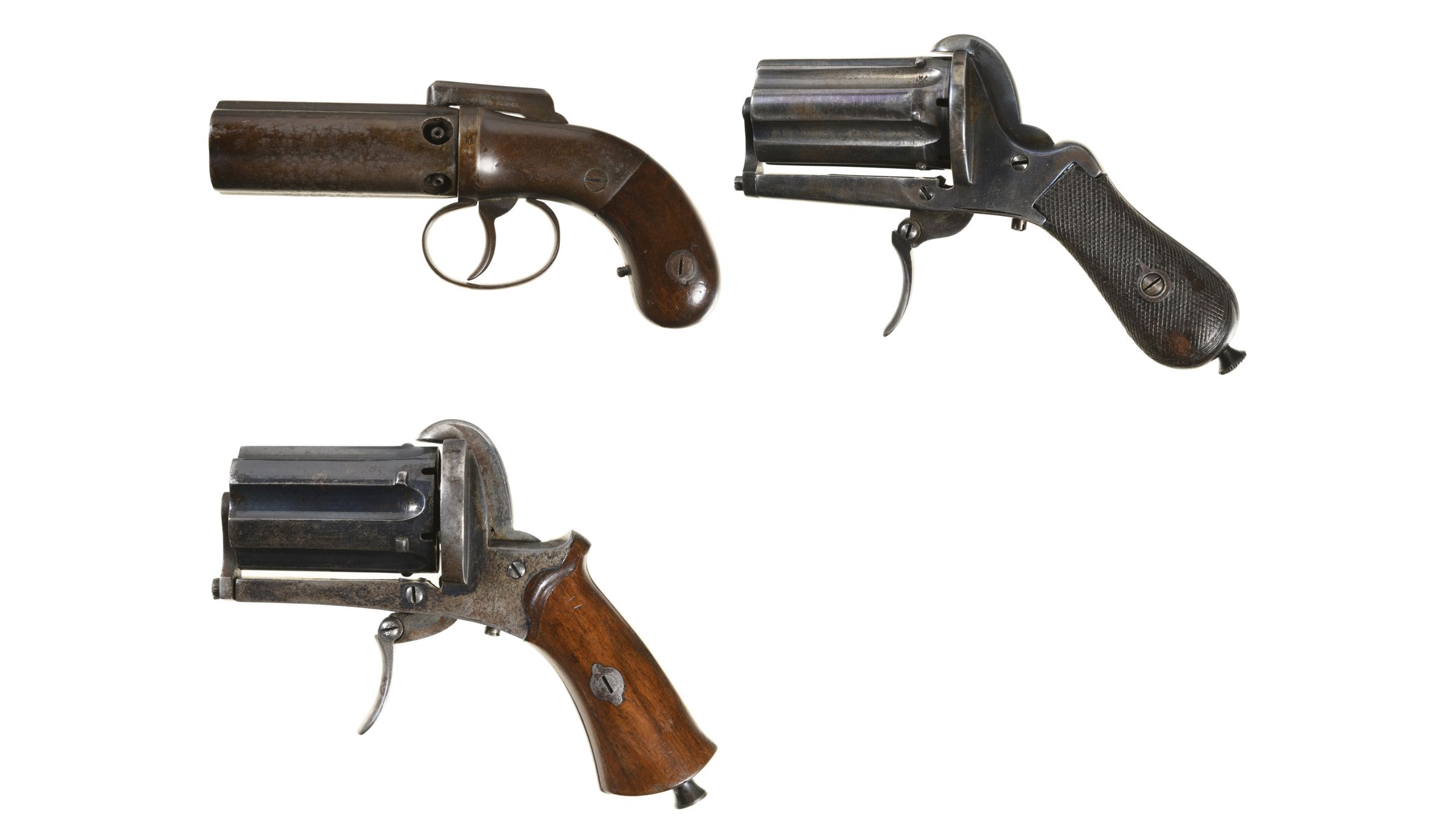Three Antique Handguns | Rock Island Auction