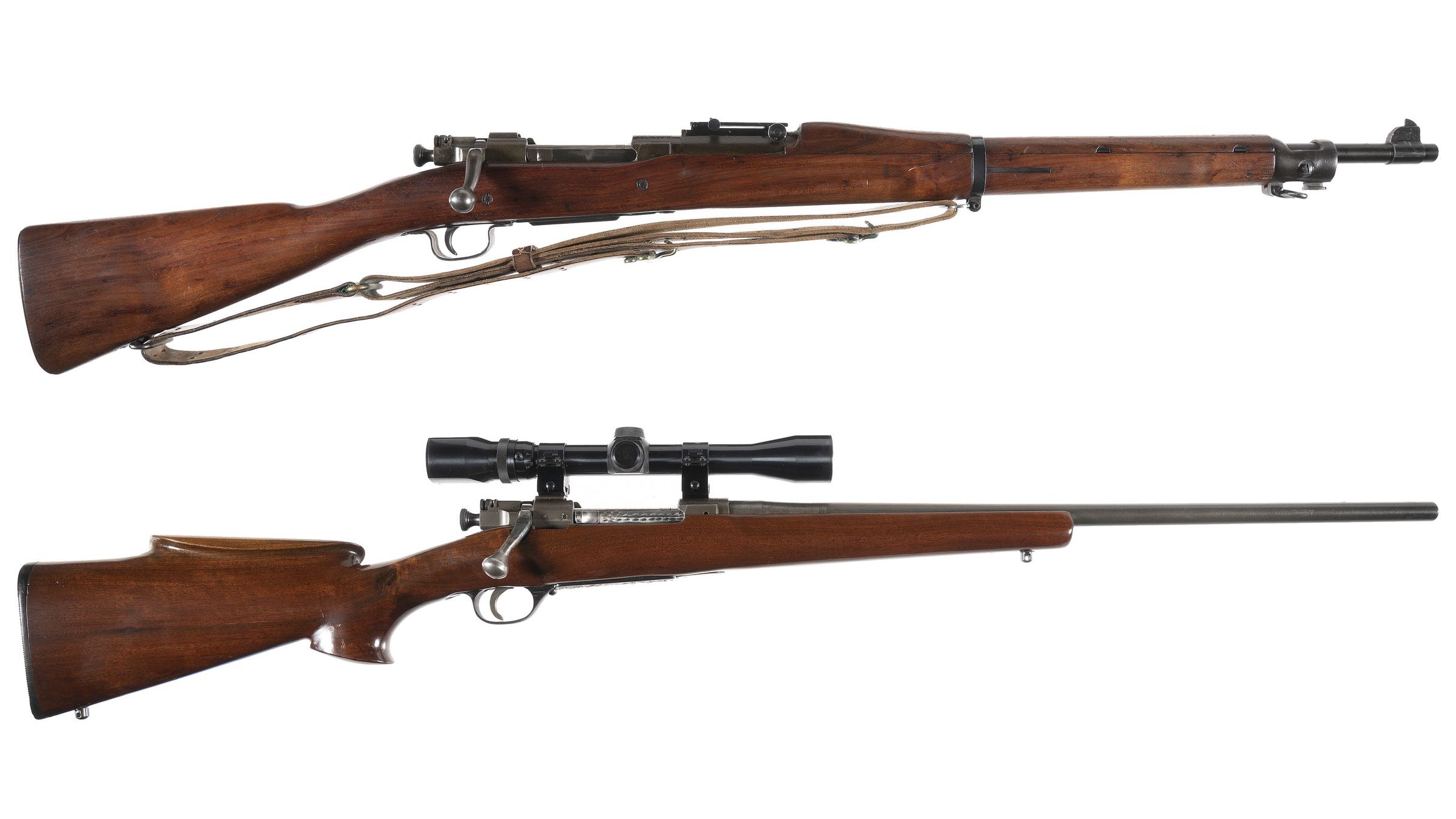 Two Bolt Action Rifles | Rock Island Auction