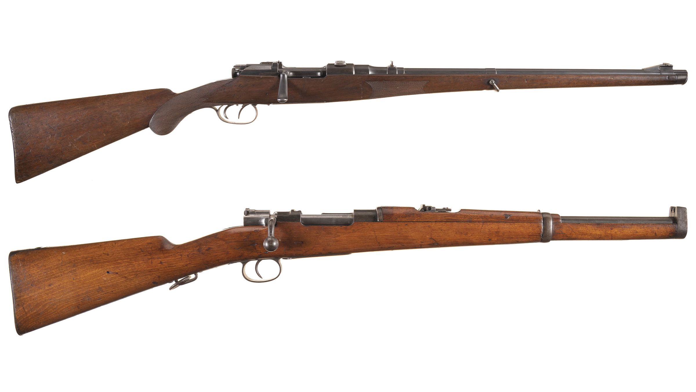 Two European Bolt Action Long Guns | Rock Island Auction
